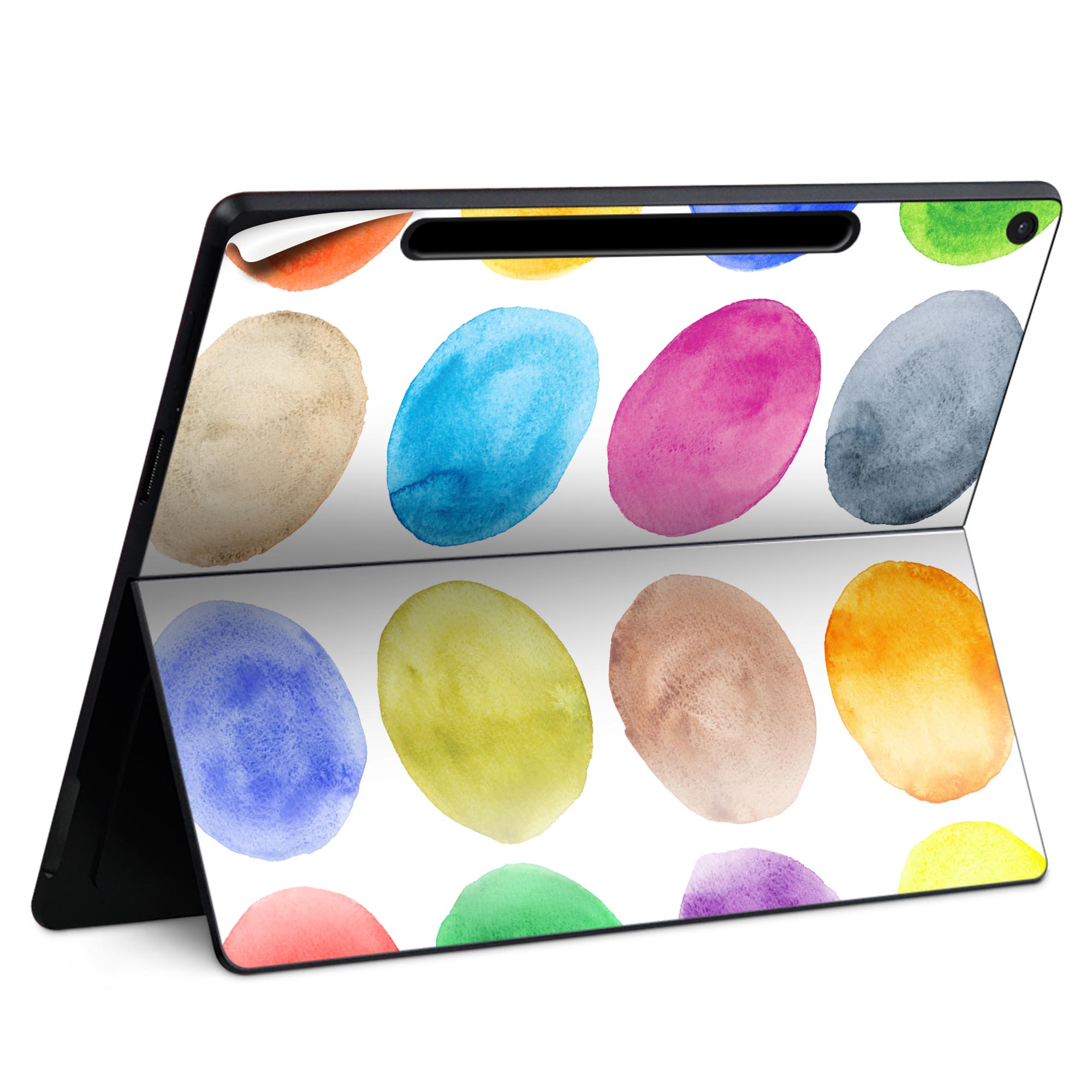 商品特徴・貼るだけでかんたん着せ替え、Surfac Pro 12インチ(2025) 共通対応デザインスキンシール・高精細プリントで写真と遜色のない仕上がり！半光沢シートでしっとりツヤのある表現力・ちょっとしたすり傷からSurface本体を保...