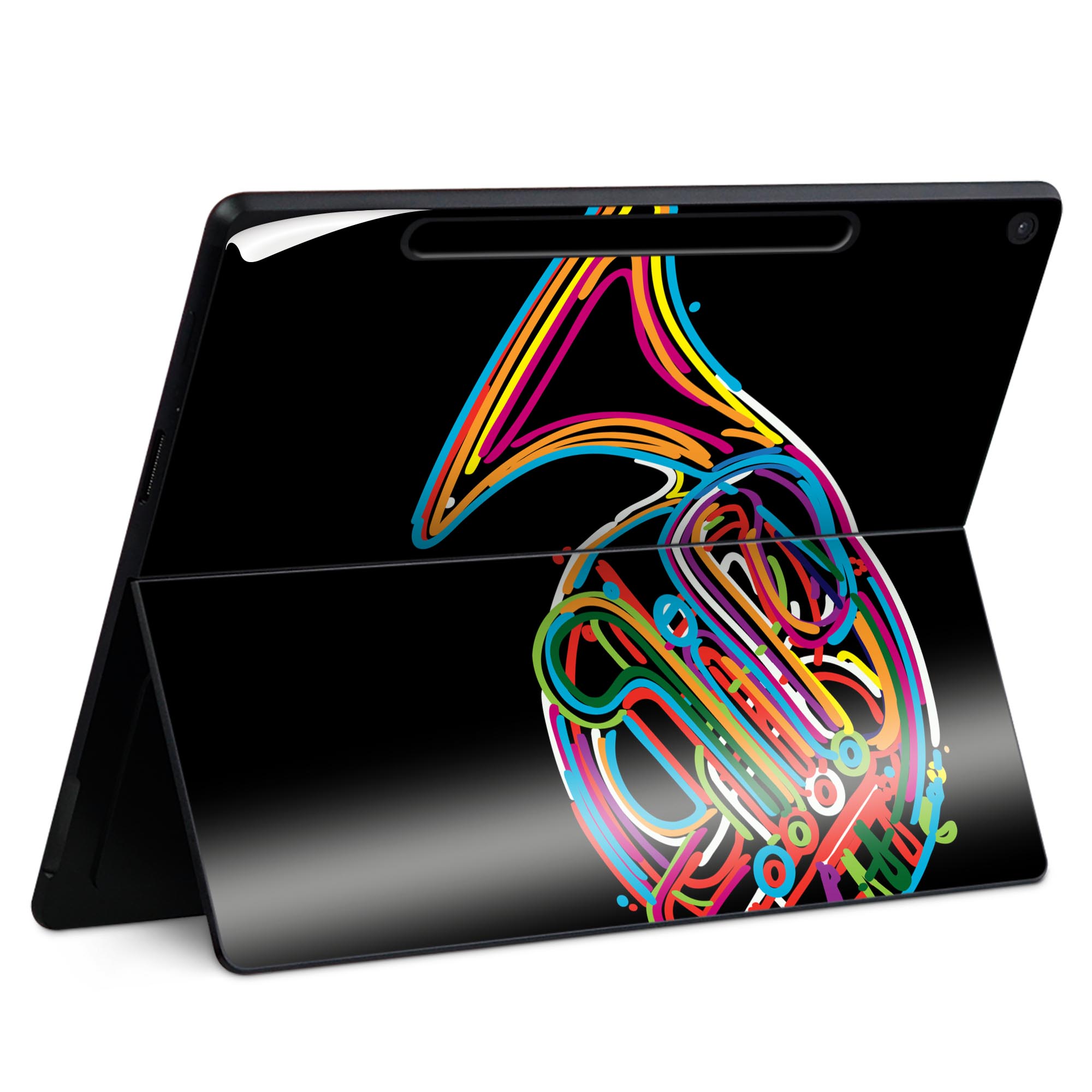 商品特徴・貼るだけでかんたん着せ替え、Surfac Pro 12インチ(2025) 共通対応デザインスキンシール・高精細プリントで写真と遜色のない仕上がり！半光沢シートでしっとりツヤのある表現力・ちょっとしたすり傷からSurface本体を保...