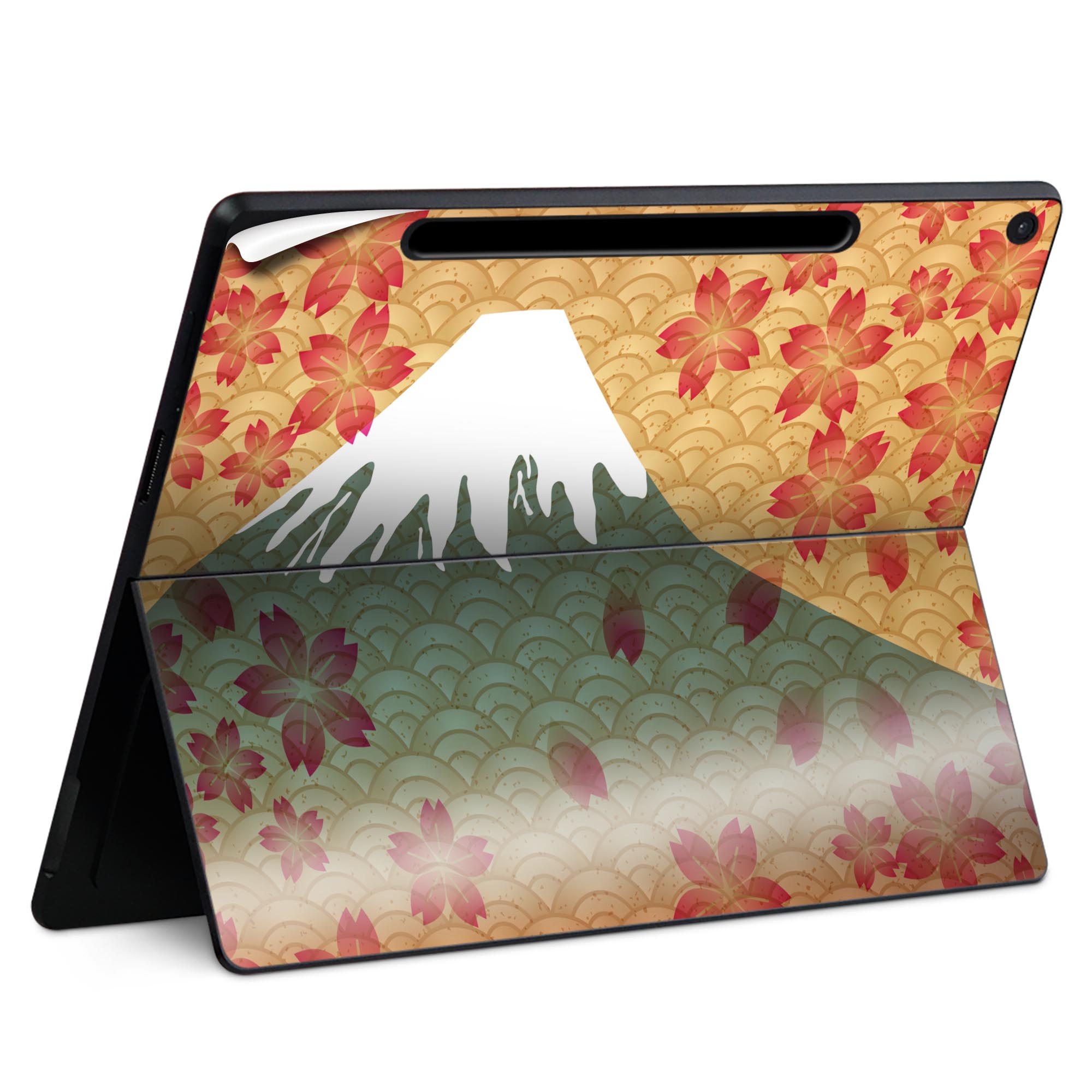 商品特徴・貼るだけでかんたん着せ替え、Surfac Pro 12インチ(2025) 共通対応デザインスキンシール・高精細プリントで写真と遜色のない仕上がり！半光沢シートでしっとりツヤのある表現力・ちょっとしたすり傷からSurface本体を保...