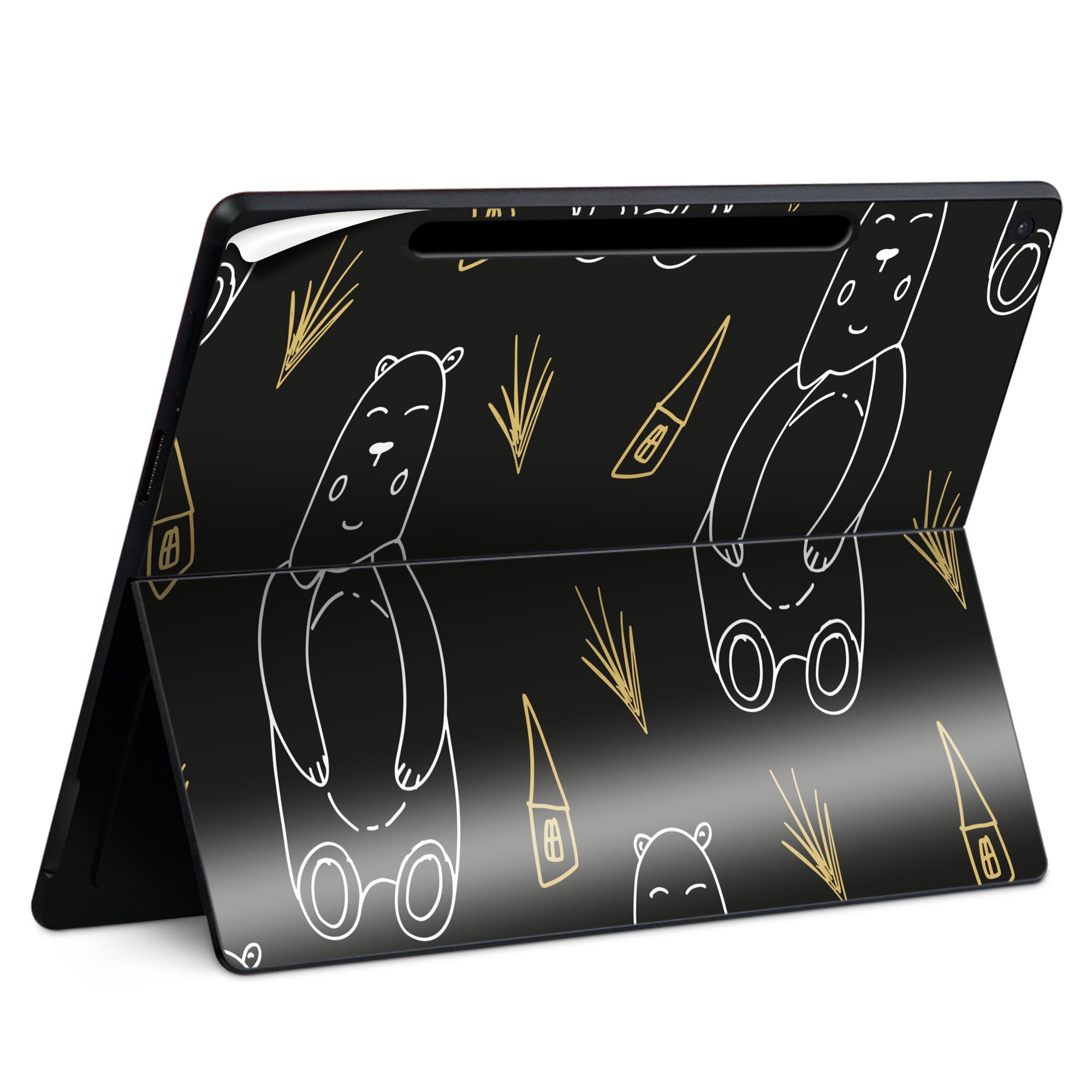 商品特徴・貼るだけでかんたん着せ替え、Surfac Pro 12インチ(2025) 共通対応デザインスキンシール・高精細プリントで写真と遜色のない仕上がり！半光沢シートでしっとりツヤのある表現力・ちょっとしたすり傷からSurface本体を保...