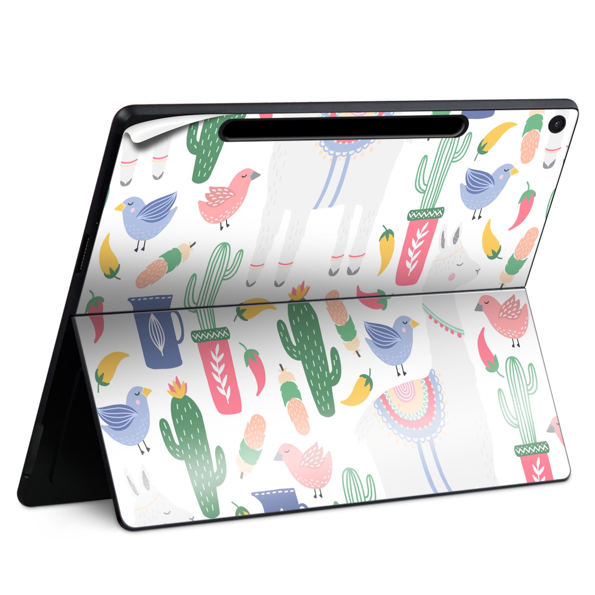 商品特徴・貼るだけでかんたん着せ替え、Surfac Pro 12インチ(2025) 共通対応デザインスキンシール・高精細プリントで写真と遜色のない仕上がり！半光沢シートでしっとりツヤのある表現力・ちょっとしたすり傷からSurface本体を保...