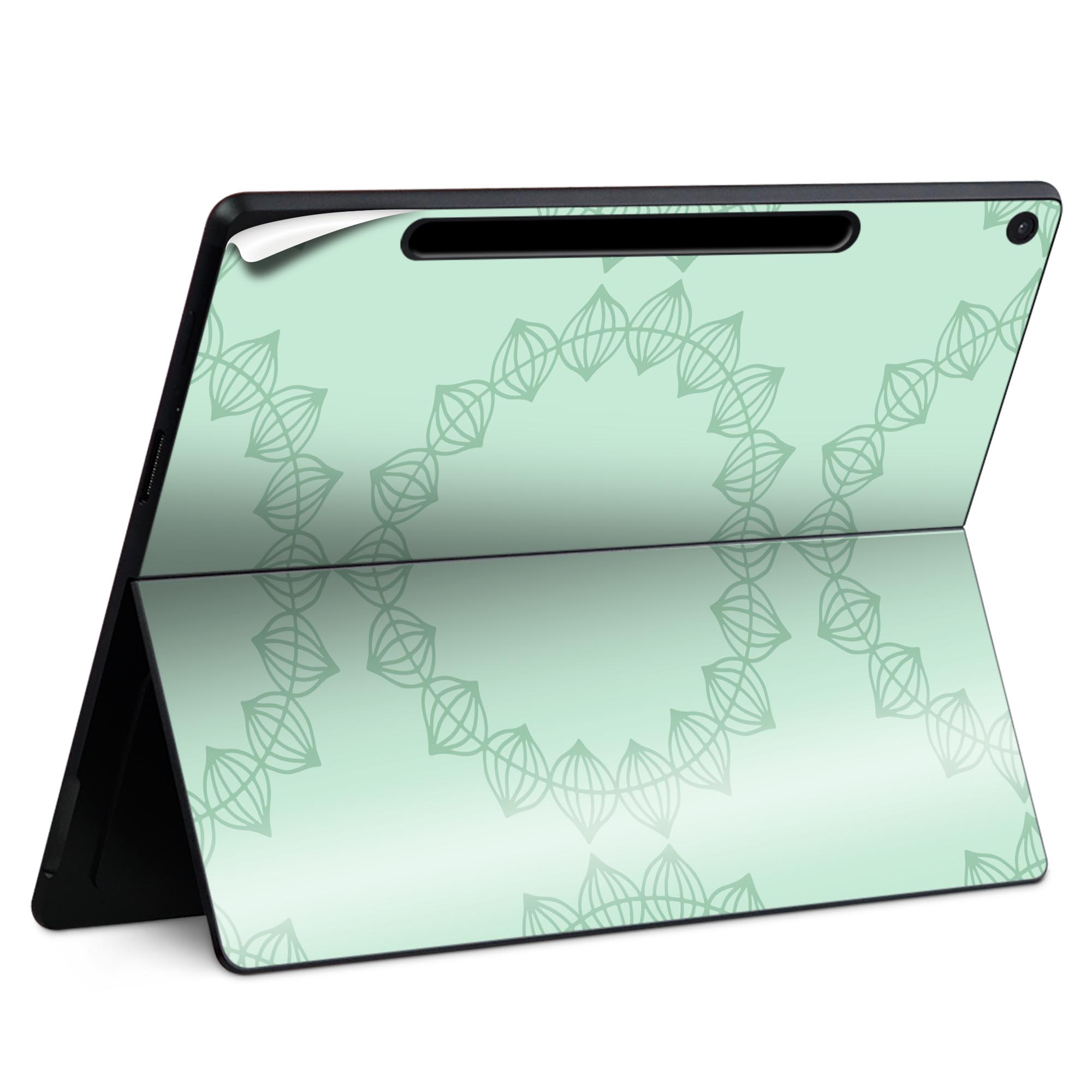 商品特徴・貼るだけでかんたん着せ替え、Surfac Pro 12インチ(2025) 共通対応デザインスキンシール・高精細プリントで写真と遜色のない仕上がり！半光沢シートでしっとりツヤのある表現力・ちょっとしたすり傷からSurface本体を保...