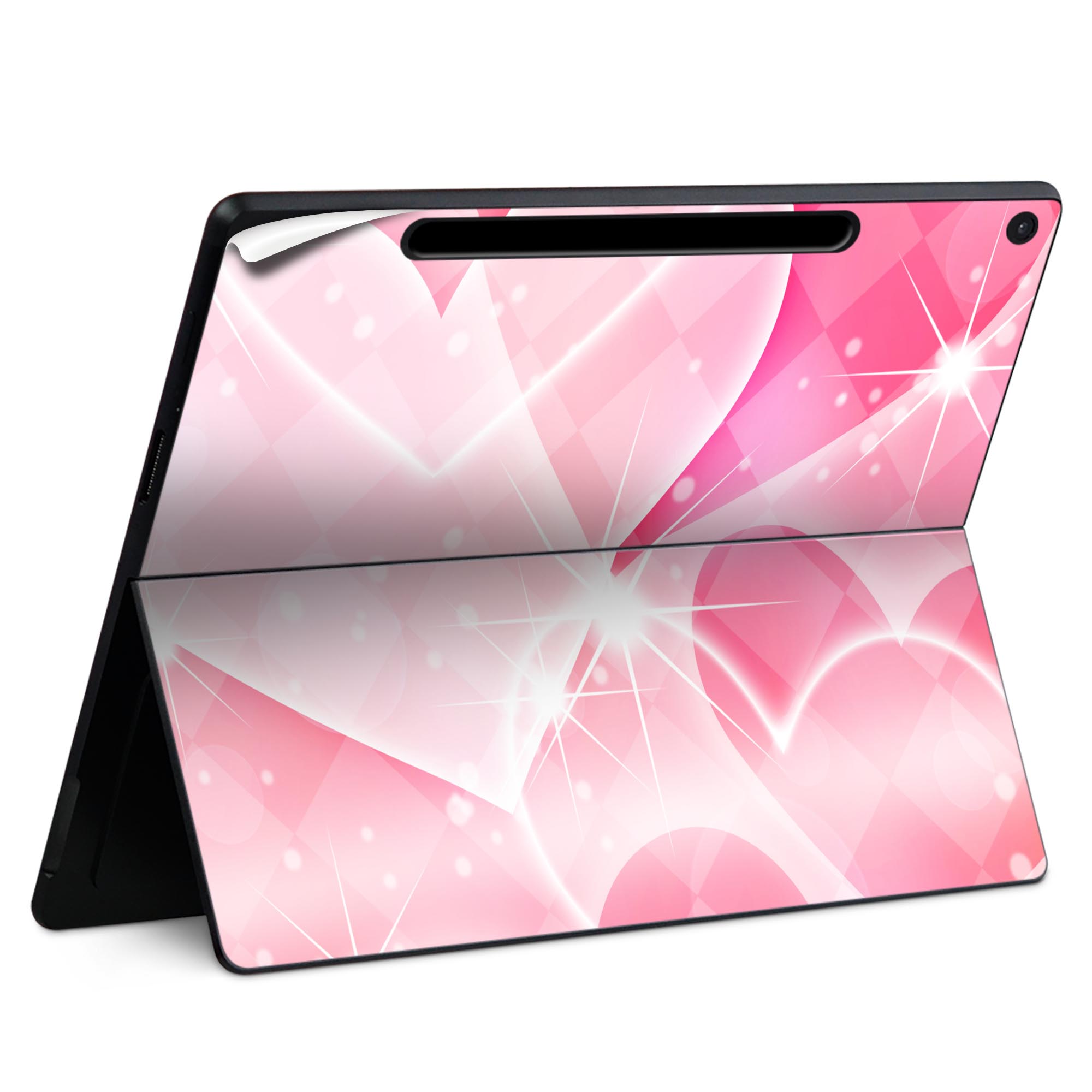 商品特徴・貼るだけでかんたん着せ替え、Surfac Pro 12インチ(2025) 共通対応デザインスキンシール・高精細プリントで写真と遜色のない仕上がり！半光沢シートでしっとりツヤのある表現力・ちょっとしたすり傷からSurface本体を保...