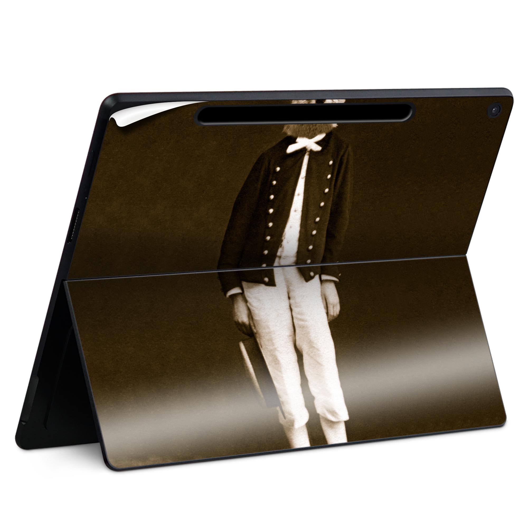 商品特徴・貼るだけでかんたん着せ替え、Surfac Pro 12インチ(2025) 共通対応デザインスキンシール・高精細プリントで写真と遜色のない仕上がり！半光沢シートでしっとりツヤのある表現力・ちょっとしたすり傷からSurface本体を保...