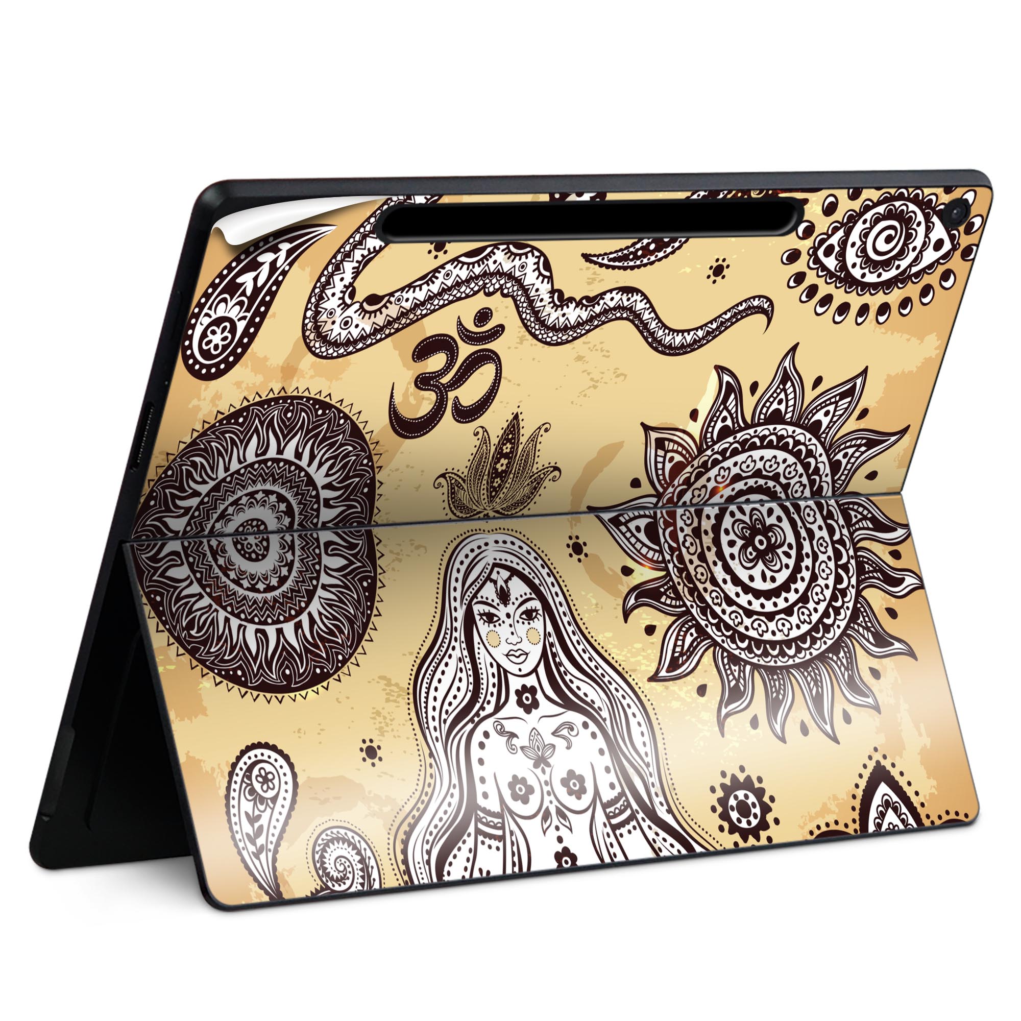 商品特徴・貼るだけでかんたん着せ替え、Surfac Pro 12インチ(2025) 共通対応デザインスキンシール・高精細プリントで写真と遜色のない仕上がり！半光沢シートでしっとりツヤのある表現力・ちょっとしたすり傷からSurface本体を保...