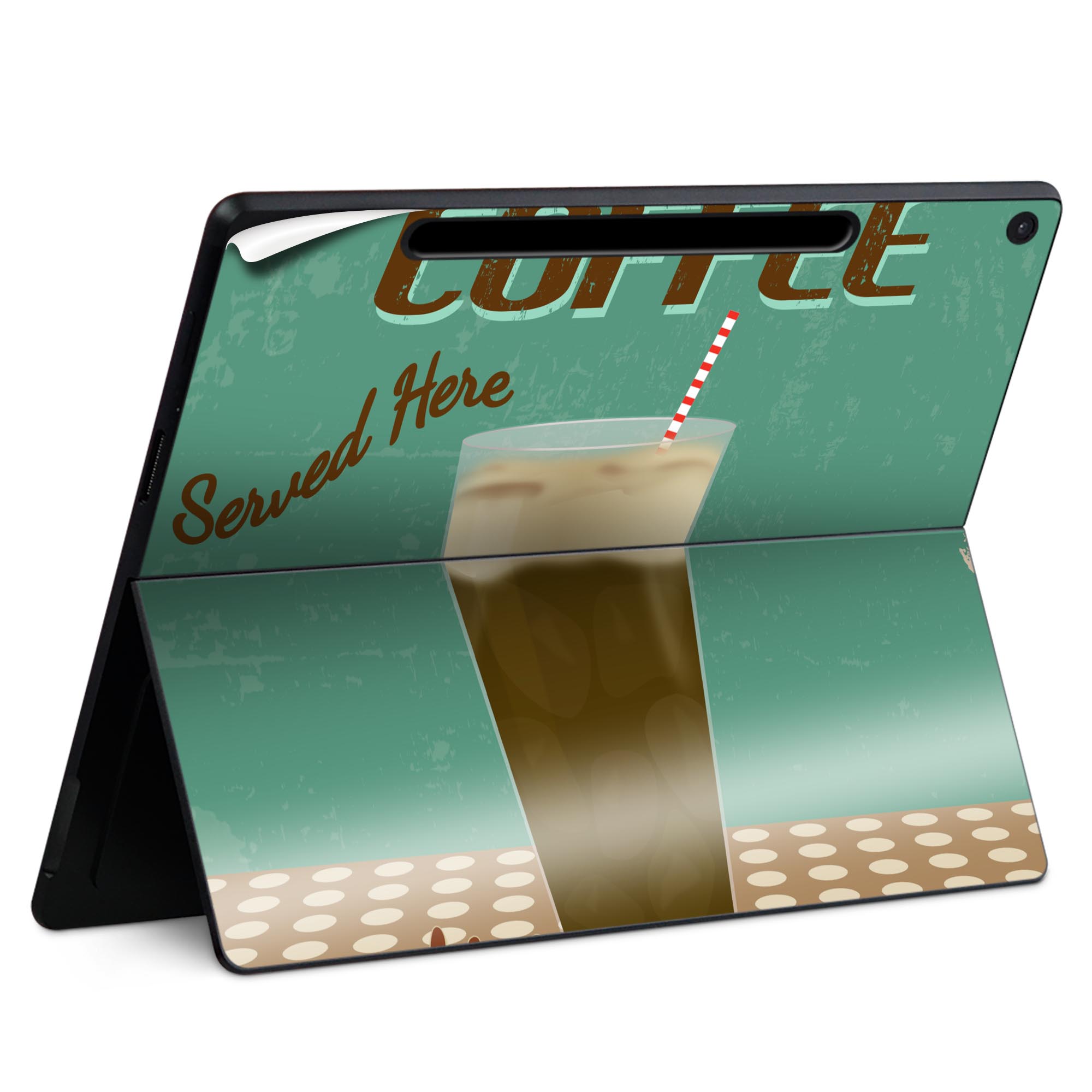 商品特徴・貼るだけでかんたん着せ替え、Surfac Pro 12インチ(2025) 共通対応デザインスキンシール・高精細プリントで写真と遜色のない仕上がり！半光沢シートでしっとりツヤのある表現力・ちょっとしたすり傷からSurface本体を保...