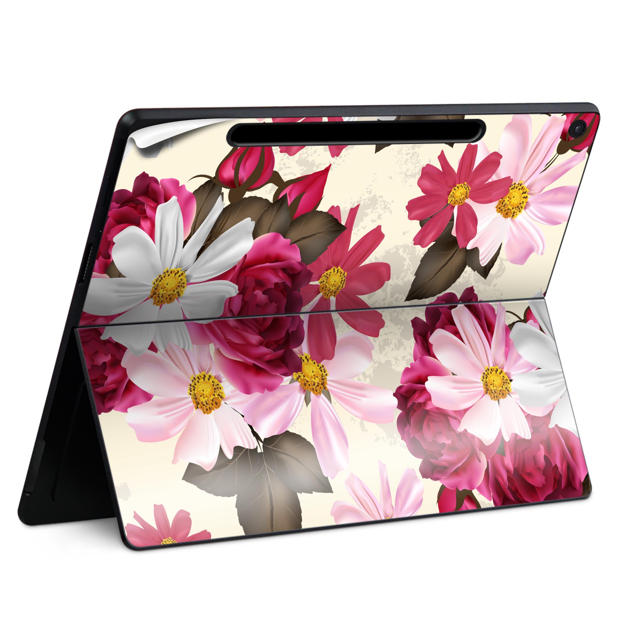 商品特徴・貼るだけでかんたん着せ替え、Surfac Pro 12インチ(2025) 共通対応デザインスキンシール・高精細プリントで写真と遜色のない仕上がり！半光沢シートでしっとりツヤのある表現力・ちょっとしたすり傷からSurface本体を保...