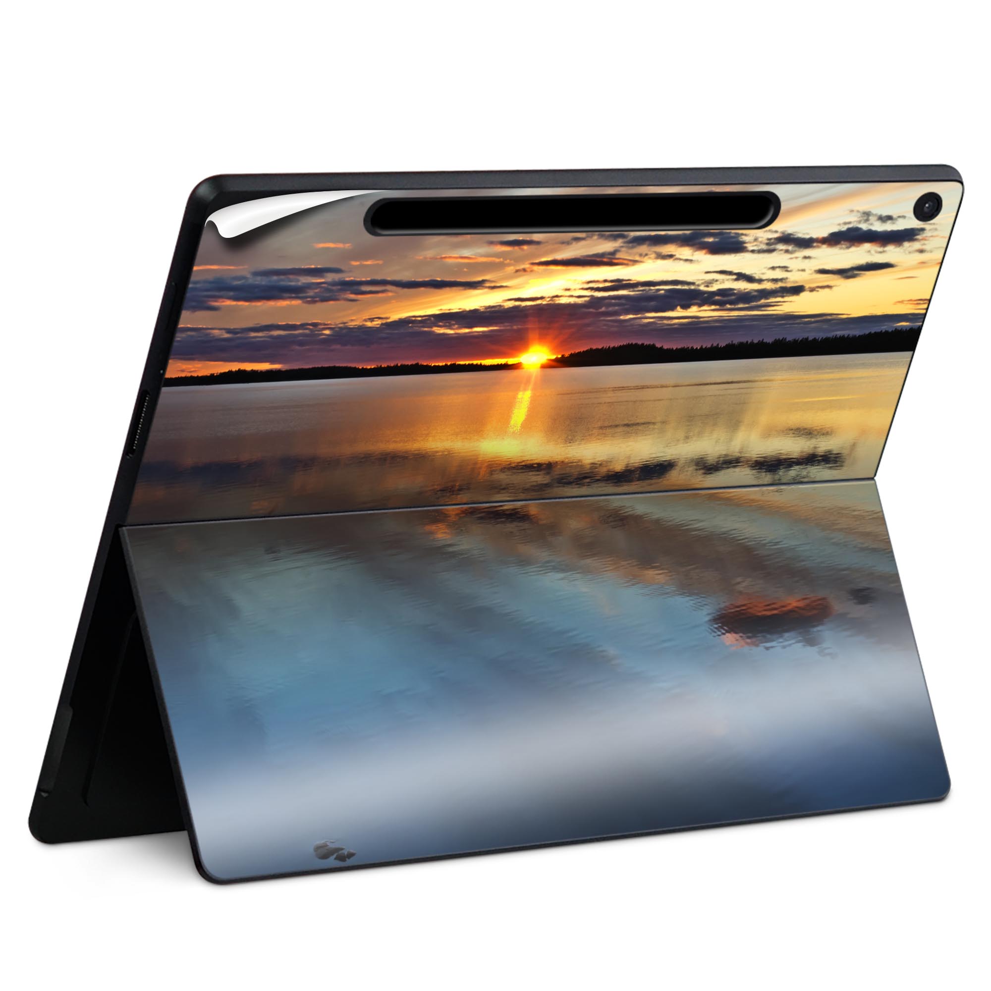 商品特徴・貼るだけでかんたん着せ替え、Surfac Pro 12インチ(2025) 共通対応デザインスキンシール・高精細プリントで写真と遜色のない仕上がり！半光沢シートでしっとりツヤのある表現力・ちょっとしたすり傷からSurface本体を保...