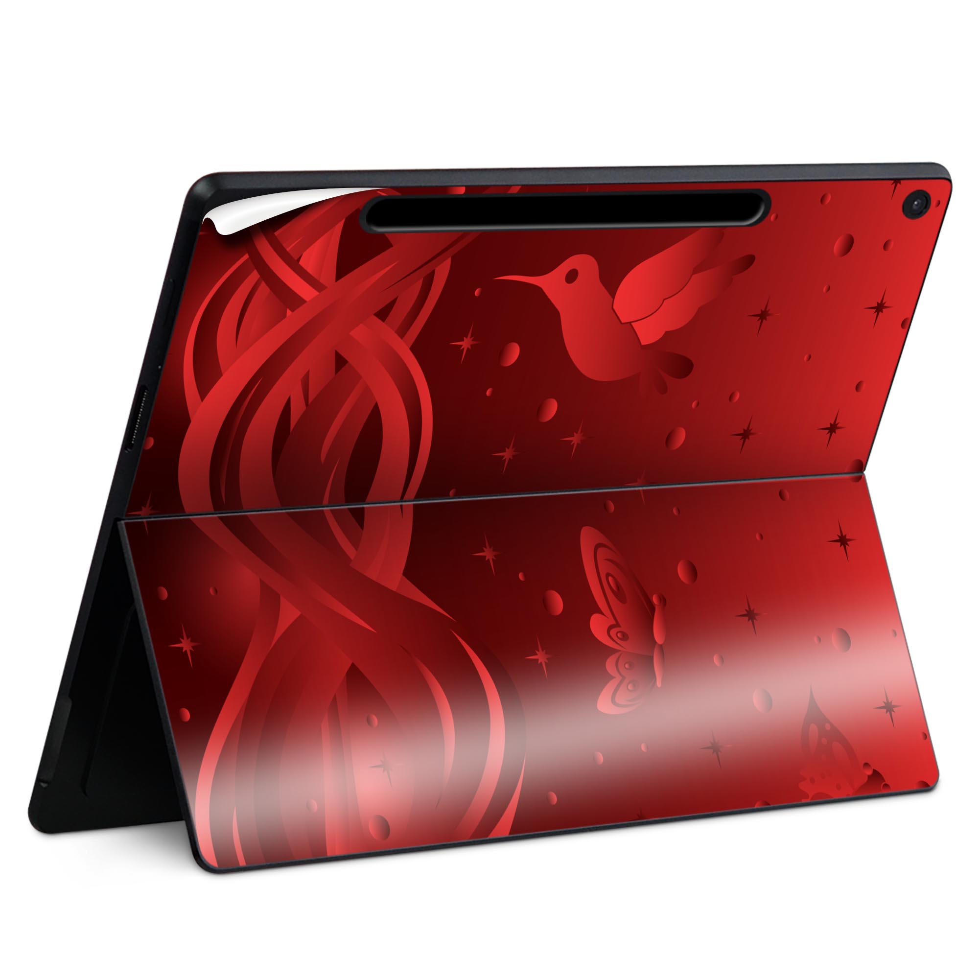 商品特徴・貼るだけでかんたん着せ替え、Surfac Pro 12インチ(2025) 共通対応デザインスキンシール・高精細プリントで写真と遜色のない仕上がり！半光沢シートでしっとりツヤのある表現力・ちょっとしたすり傷からSurface本体を保...