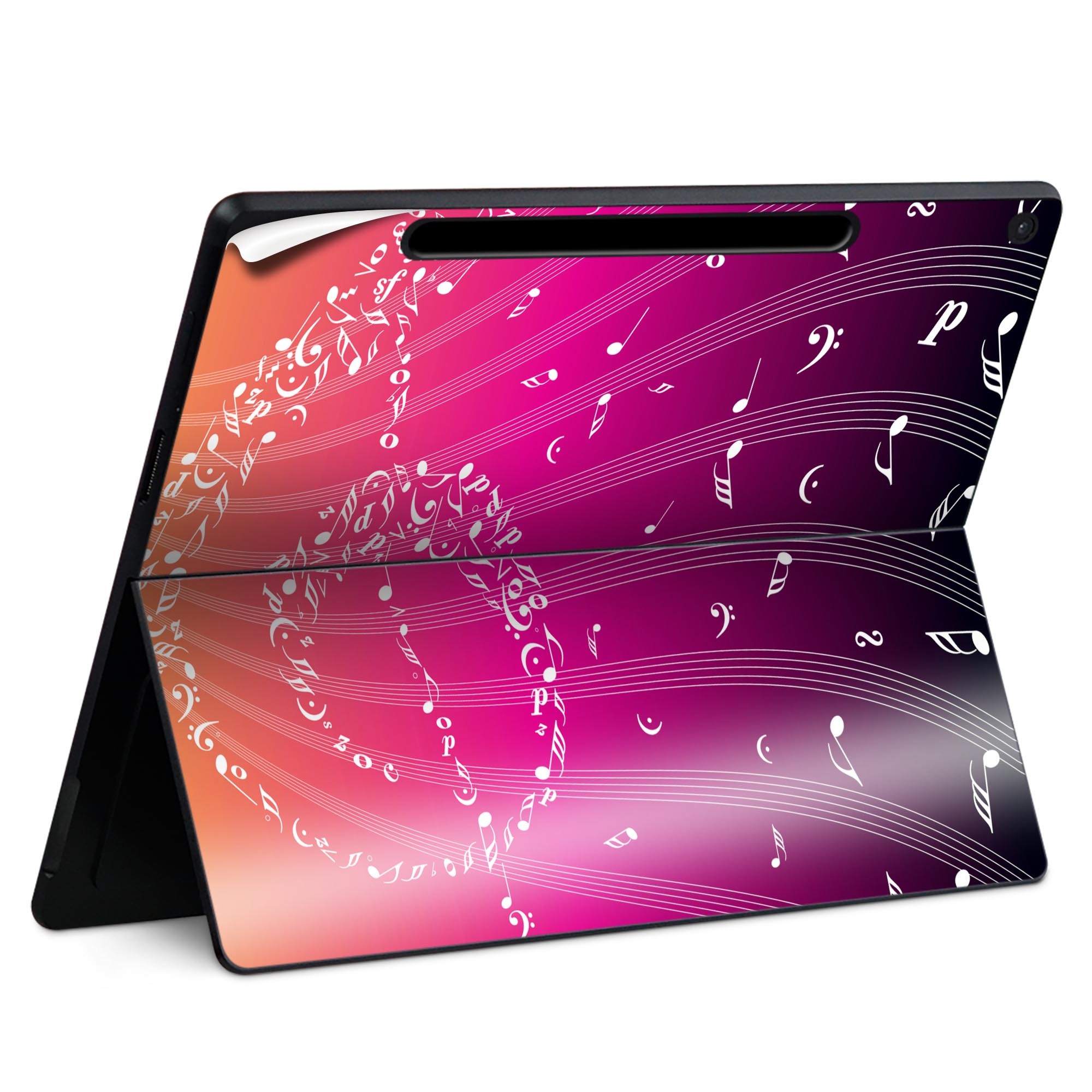 商品特徴・貼るだけでかんたん着せ替え、Surfac Pro 12インチ(2025) 共通対応デザインスキンシール・高精細プリントで写真と遜色のない仕上がり！半光沢シートでしっとりツヤのある表現力・ちょっとしたすり傷からSurface本体を保...