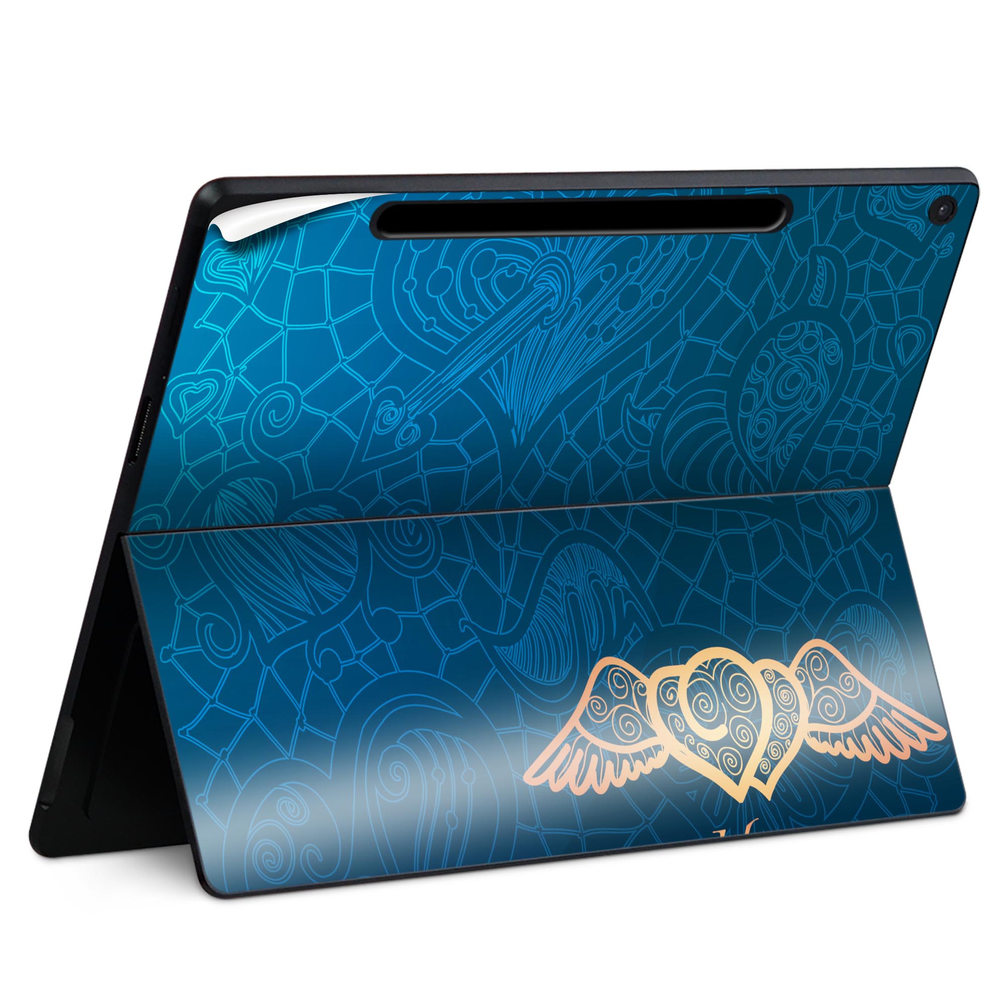 商品特徴・貼るだけでかんたん着せ替え、Surfac Pro 12インチ(2025) 共通対応デザインスキンシール・高精細プリントで写真と遜色のない仕上がり！半光沢シートでしっとりツヤのある表現力・ちょっとしたすり傷からSurface本体を保...