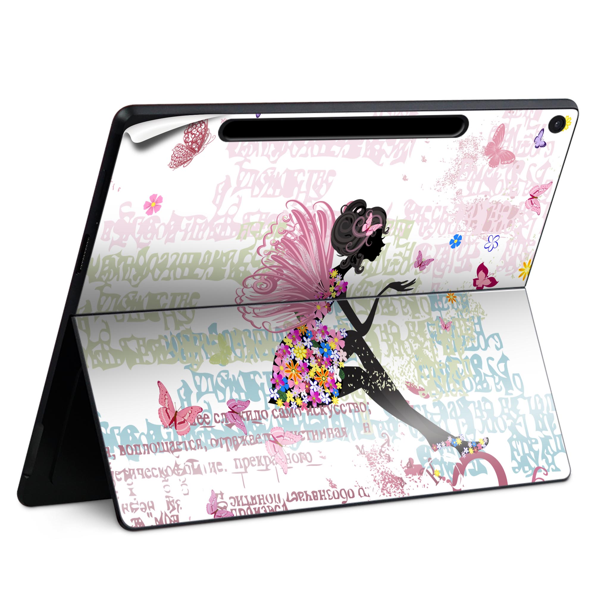 商品特徴・貼るだけでかんたん着せ替え、Surfac Pro 12インチ(2025) 共通対応デザインスキンシール・高精細プリントで写真と遜色のない仕上がり！半光沢シートでしっとりツヤのある表現力・ちょっとしたすり傷からSurface本体を保...