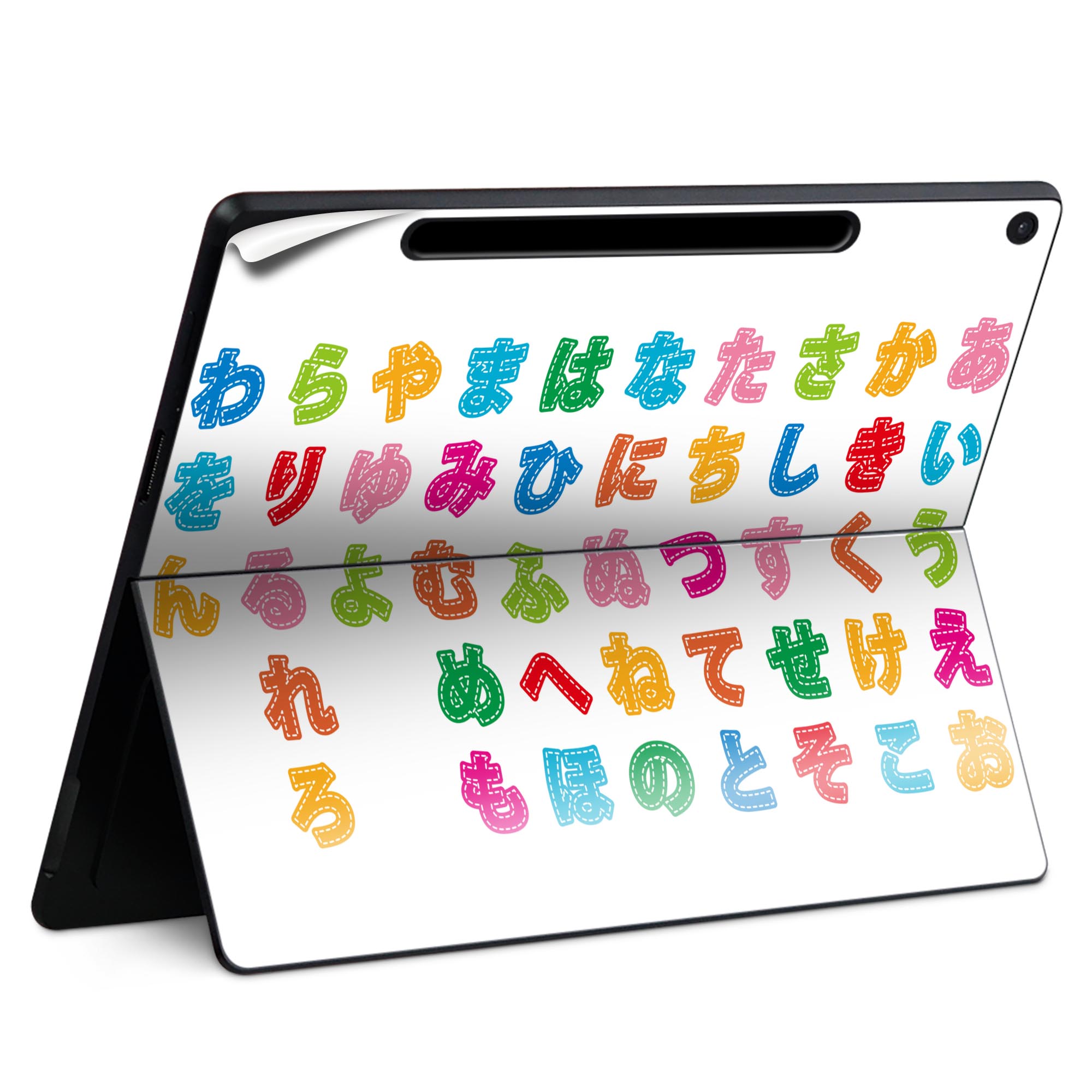 商品特徴・貼るだけでかんたん着せ替え、Surfac Pro 12インチ(2025) 共通対応デザインスキンシール・高精細プリントで写真と遜色のない仕上がり！半光沢シートでしっとりツヤのある表現力・ちょっとしたすり傷からSurface本体を保...