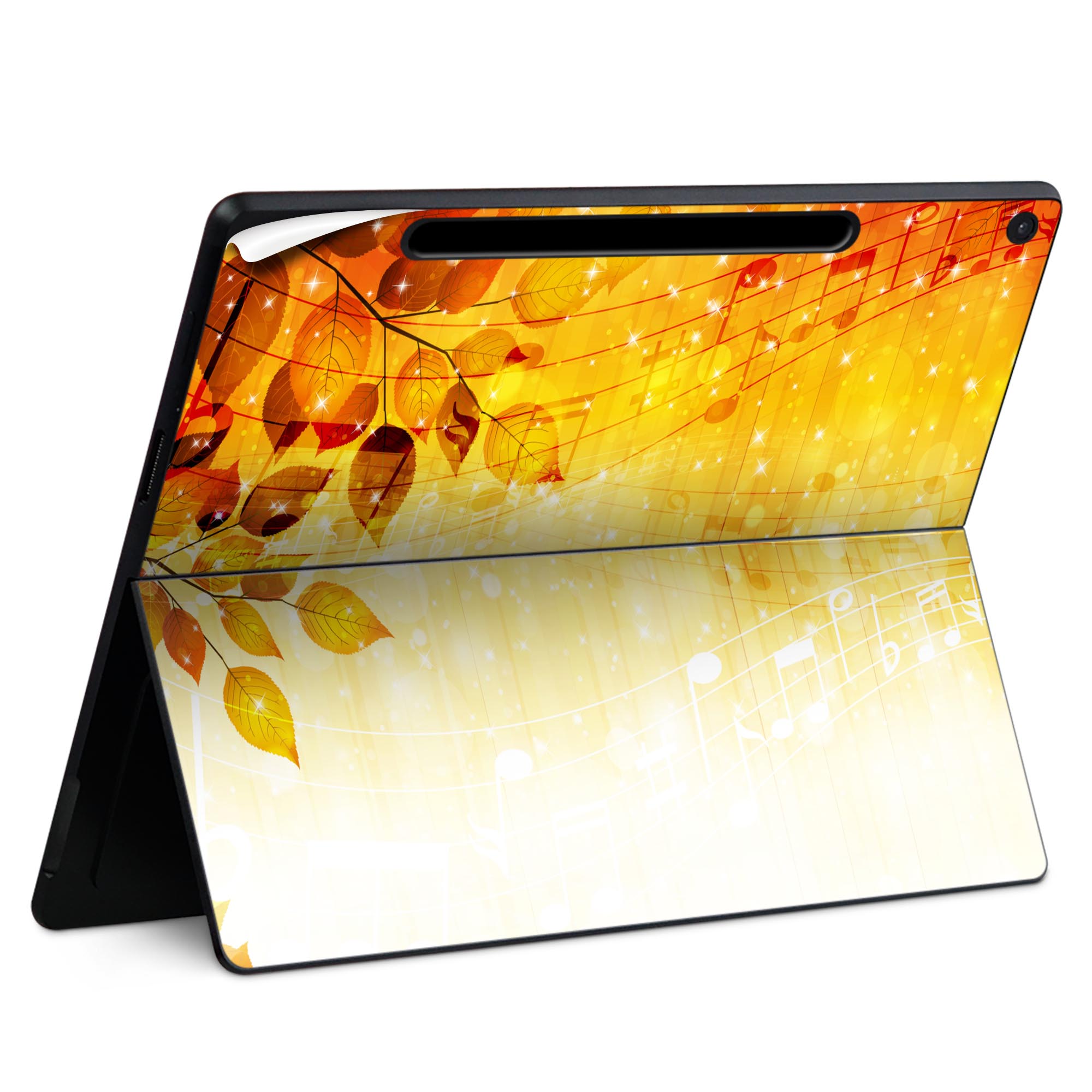 商品特徴・貼るだけでかんたん着せ替え、Surfac Pro 12インチ(2025) 共通対応デザインスキンシール・高精細プリントで写真と遜色のない仕上がり！半光沢シートでしっとりツヤのある表現力・ちょっとしたすり傷からSurface本体を保...