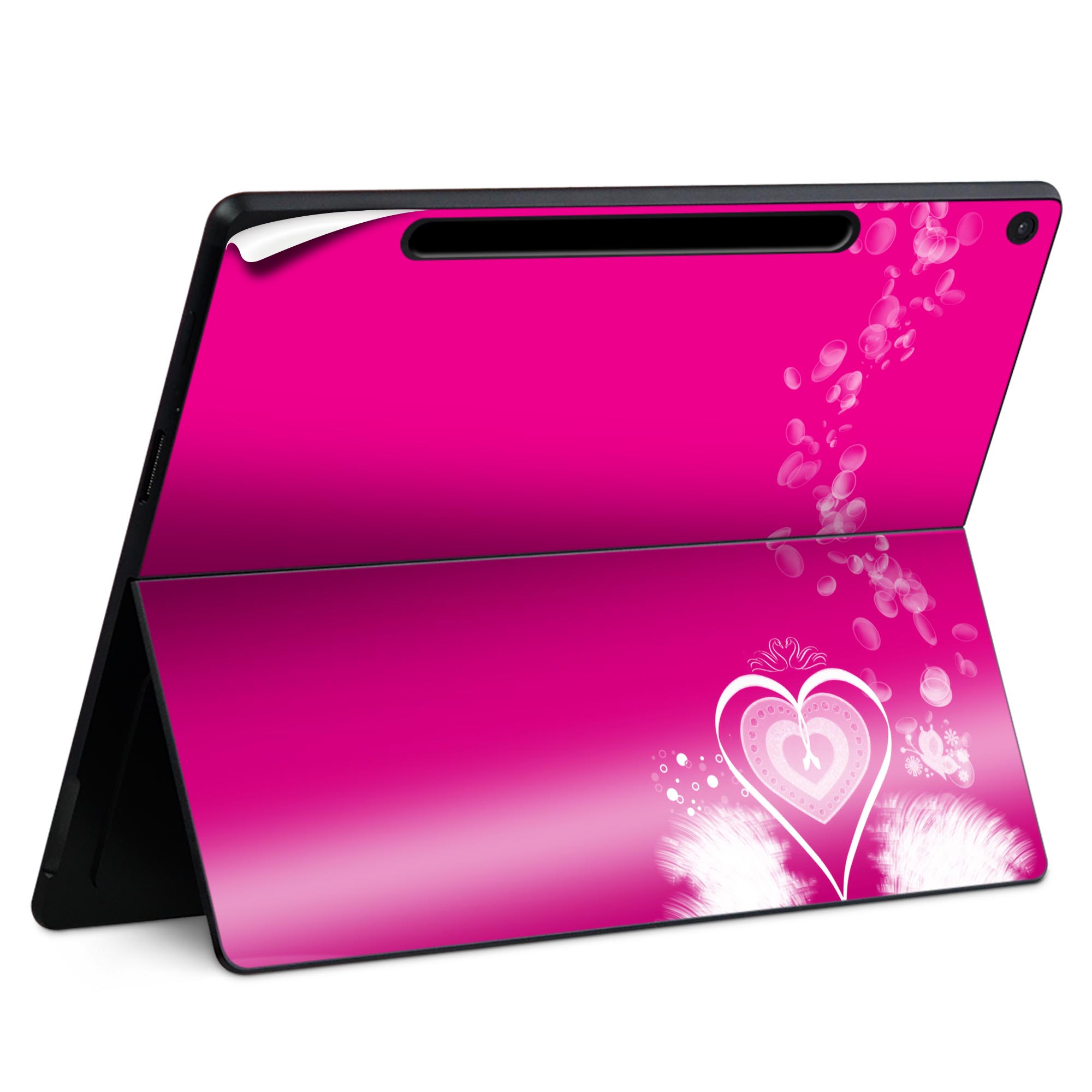 商品特徴・貼るだけでかんたん着せ替え、Surfac Pro 12インチ(2025) 共通対応デザインスキンシール・高精細プリントで写真と遜色のない仕上がり！半光沢シートでしっとりツヤのある表現力・ちょっとしたすり傷からSurface本体を保...