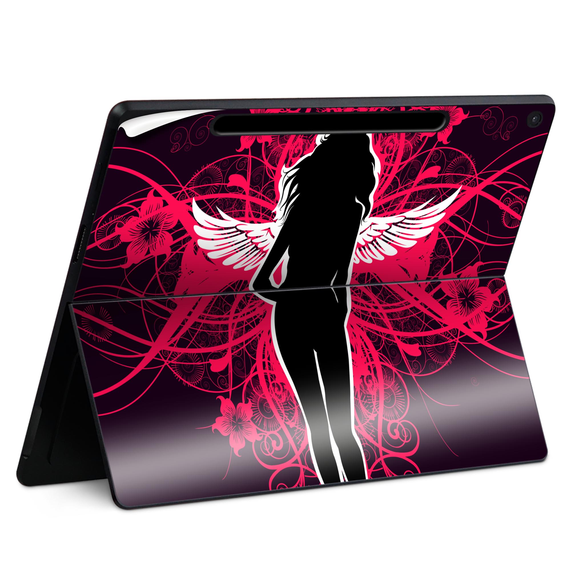 商品特徴・貼るだけでかんたん着せ替え、Surfac Pro 12インチ(2025) 共通対応デザインスキンシール・高精細プリントで写真と遜色のない仕上がり！半光沢シートでしっとりツヤのある表現力・ちょっとしたすり傷からSurface本体を保...