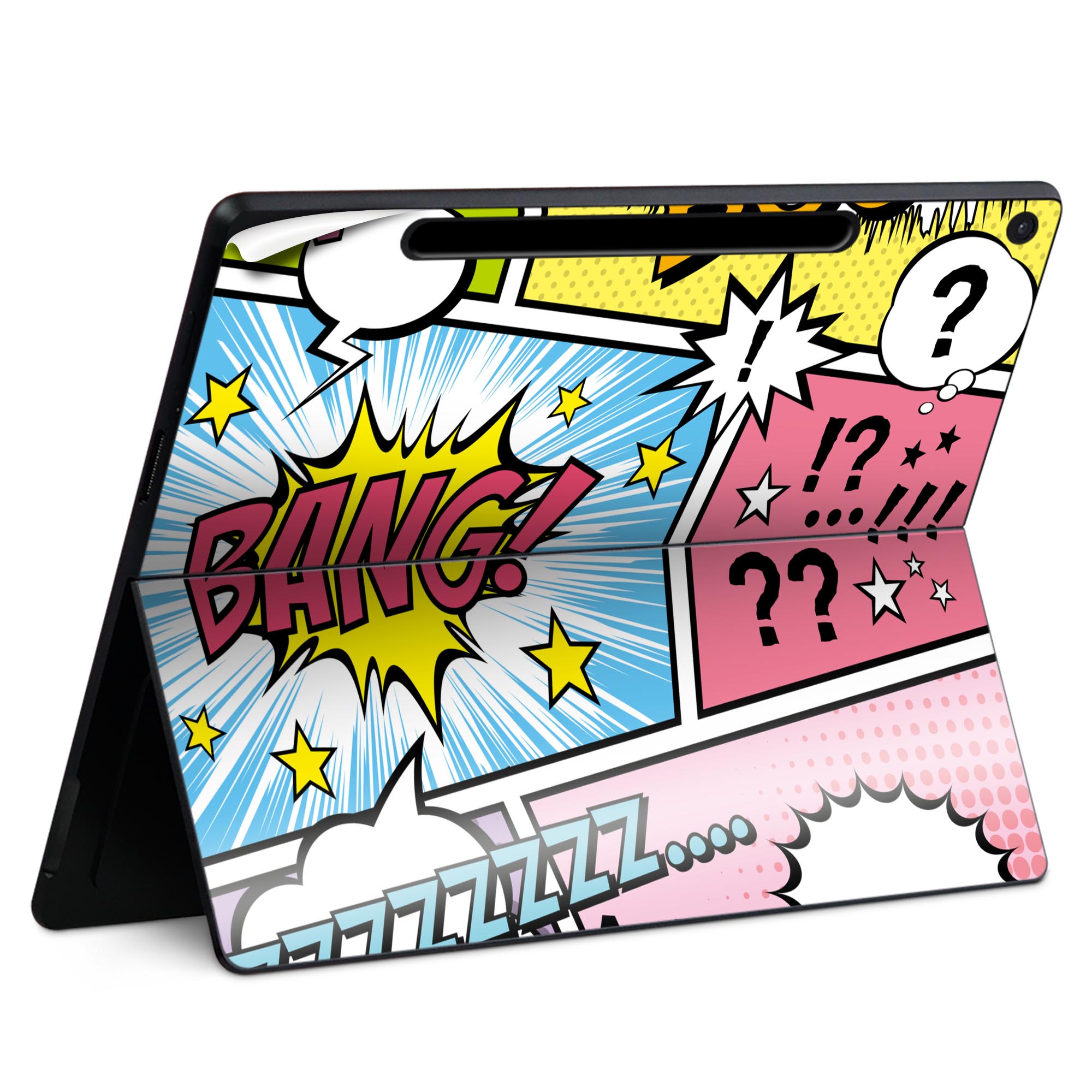 商品特徴・貼るだけでかんたん着せ替え、Surfac Pro 12インチ(2025) 共通対応デザインスキンシール・高精細プリントで写真と遜色のない仕上がり！半光沢シートでしっとりツヤのある表現力・ちょっとしたすり傷からSurface本体を保...