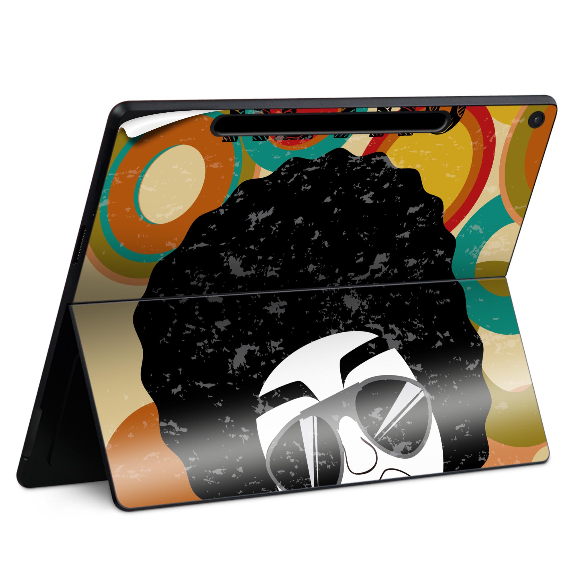 商品特徴・貼るだけでかんたん着せ替え、Surfac Pro 12インチ(2025) 共通対応デザインスキンシール・高精細プリントで写真と遜色のない仕上がり！半光沢シートでしっとりツヤのある表現力・ちょっとしたすり傷からSurface本体を保...