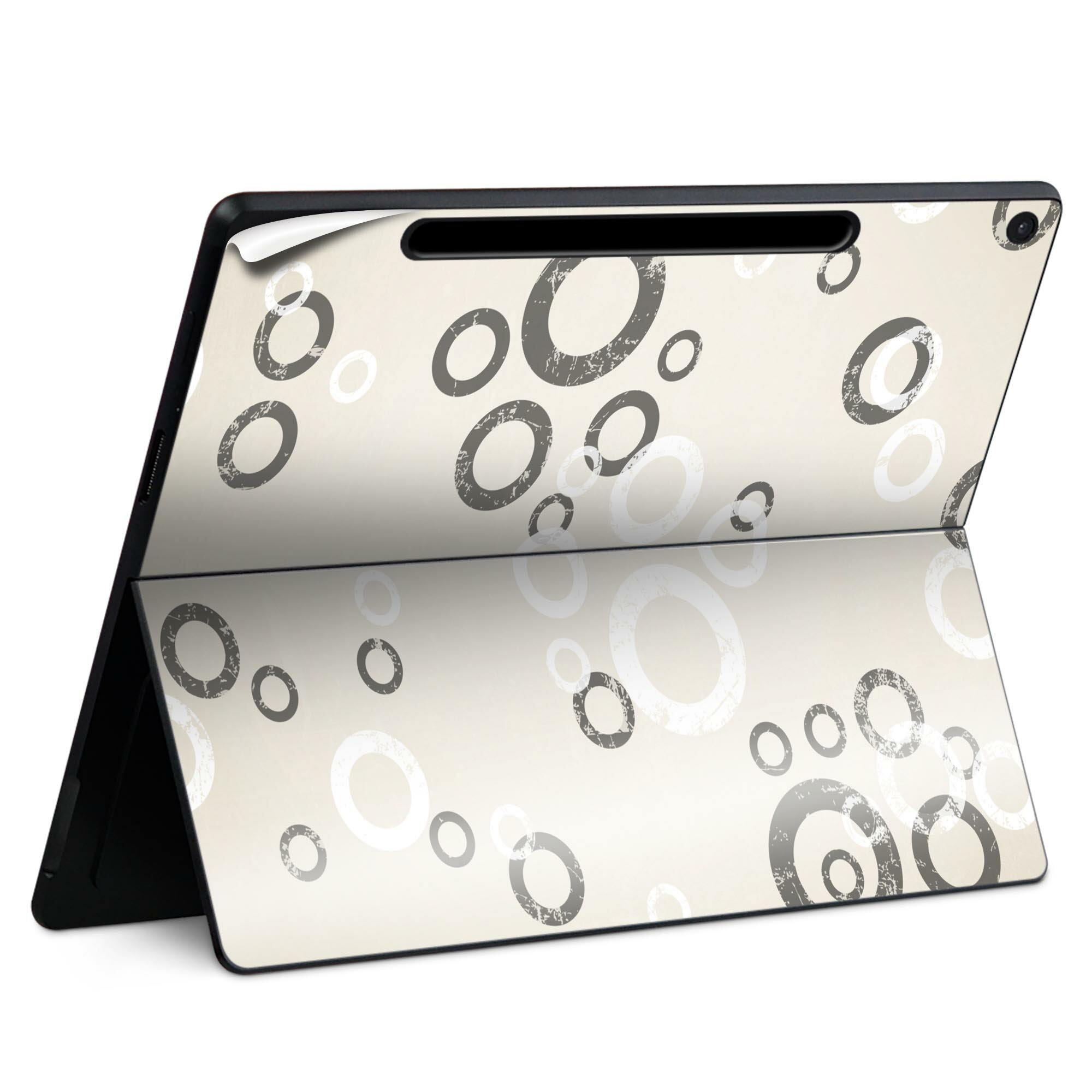 商品特徴・貼るだけでかんたん着せ替え、Surfac Pro 12インチ(2025) 共通対応デザインスキンシール・高精細プリントで写真と遜色のない仕上がり！半光沢シートでしっとりツヤのある表現力・ちょっとしたすり傷からSurface本体を保...