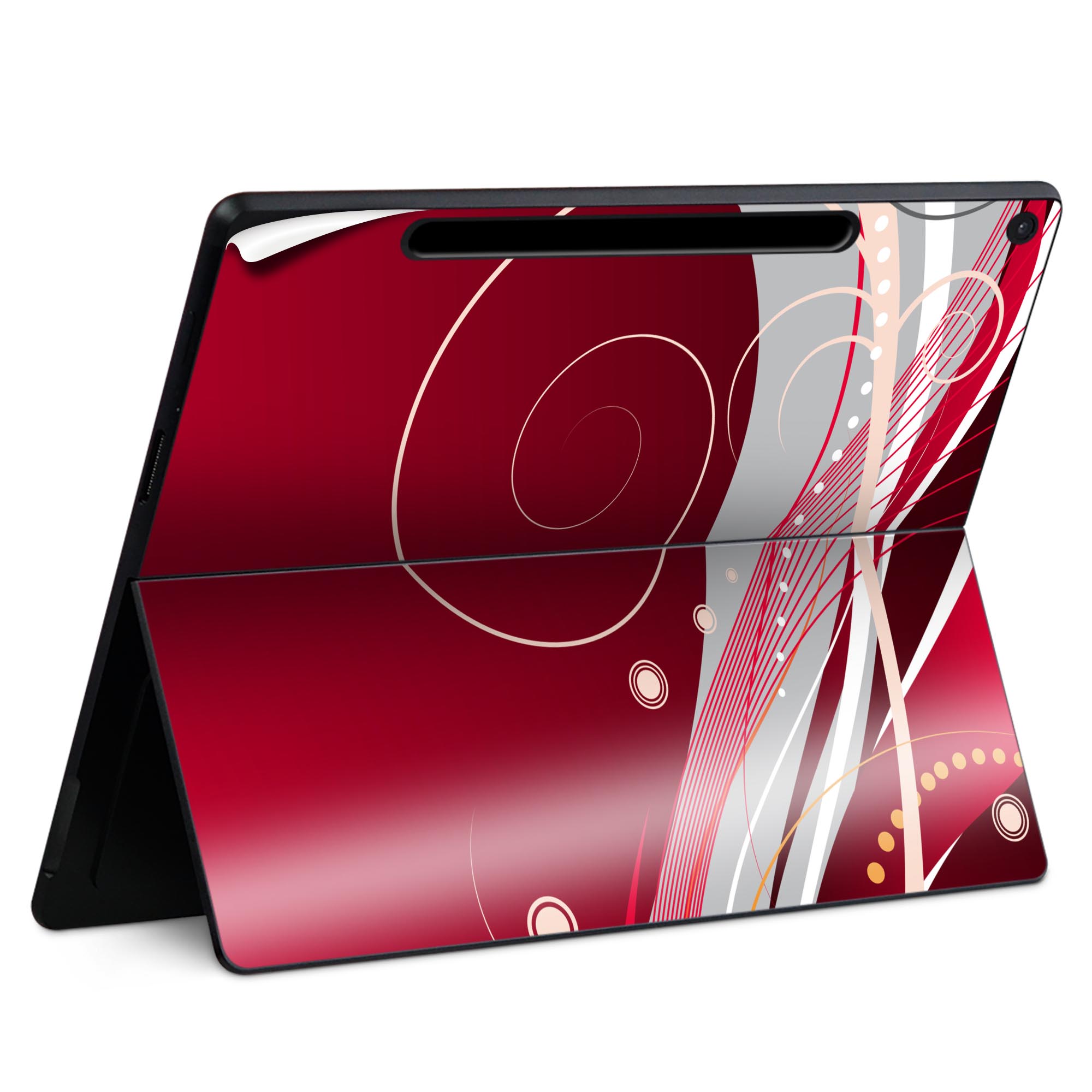 商品特徴・貼るだけでかんたん着せ替え、Surfac Pro 12インチ(2025) 共通対応デザインスキンシール・高精細プリントで写真と遜色のない仕上がり！半光沢シートでしっとりツヤのある表現力・ちょっとしたすり傷からSurface本体を保...