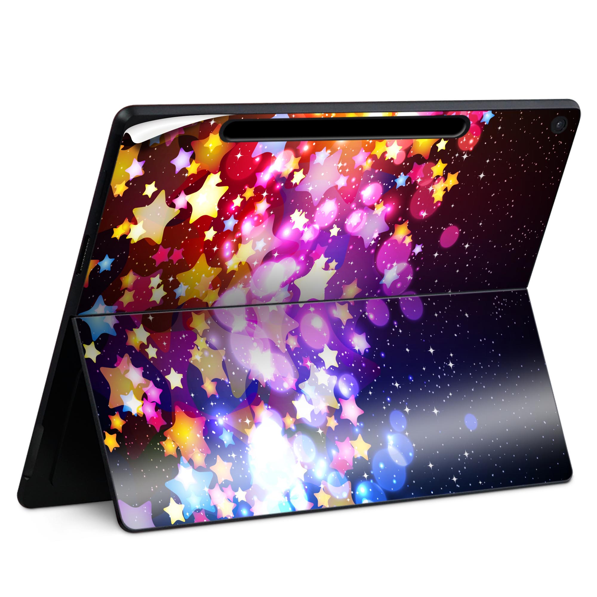 商品特徴・貼るだけでかんたん着せ替え、Surfac Pro 12インチ(2025) 共通対応デザインスキンシール・高精細プリントで写真と遜色のない仕上がり！半光沢シートでしっとりツヤのある表現力・ちょっとしたすり傷からSurface本体を保...