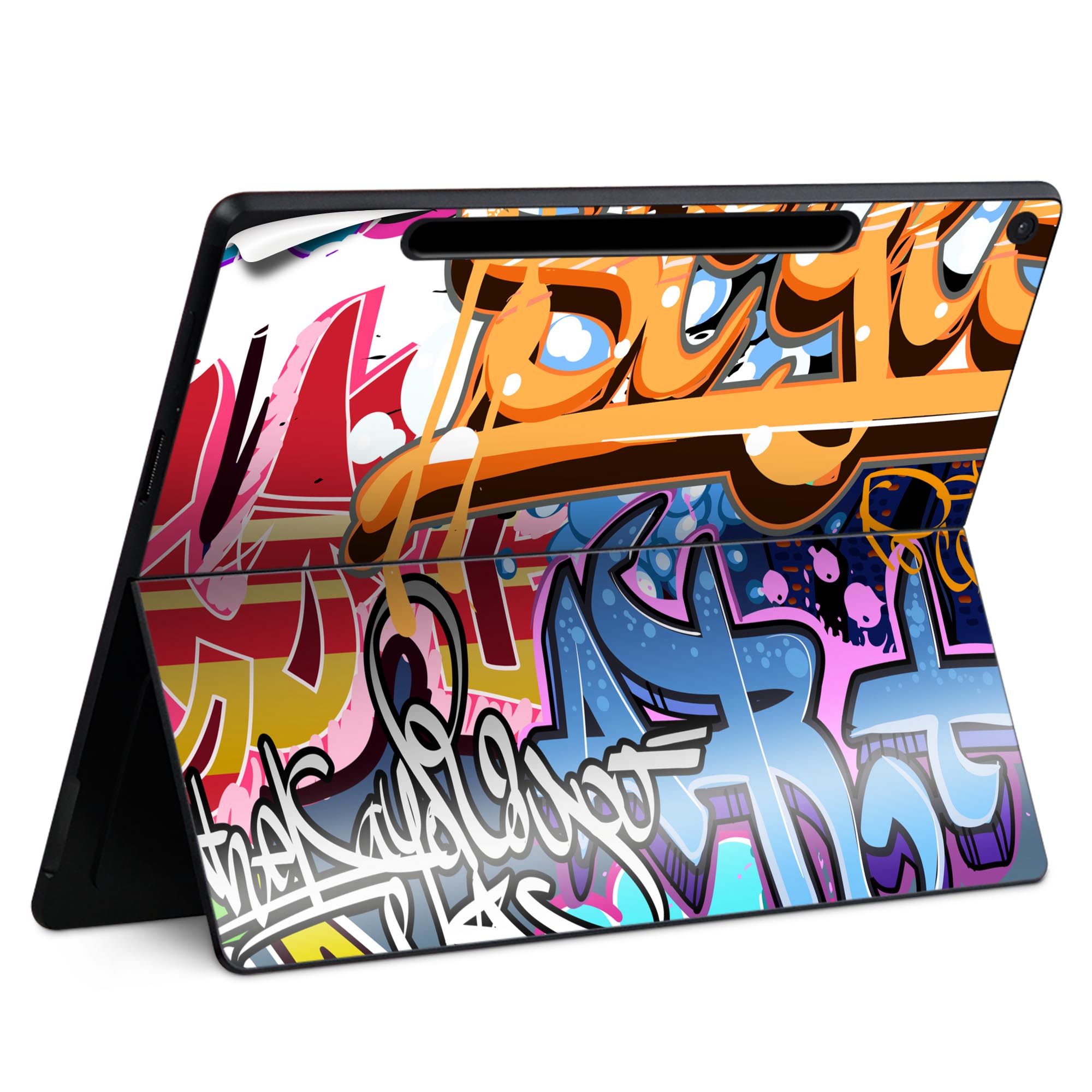 商品特徴・貼るだけでかんたん着せ替え、Surfac Pro 12インチ(2025) 共通対応デザインスキンシール・高精細プリントで写真と遜色のない仕上がり！半光沢シートでしっとりツヤのある表現力・ちょっとしたすり傷からSurface本体を保...