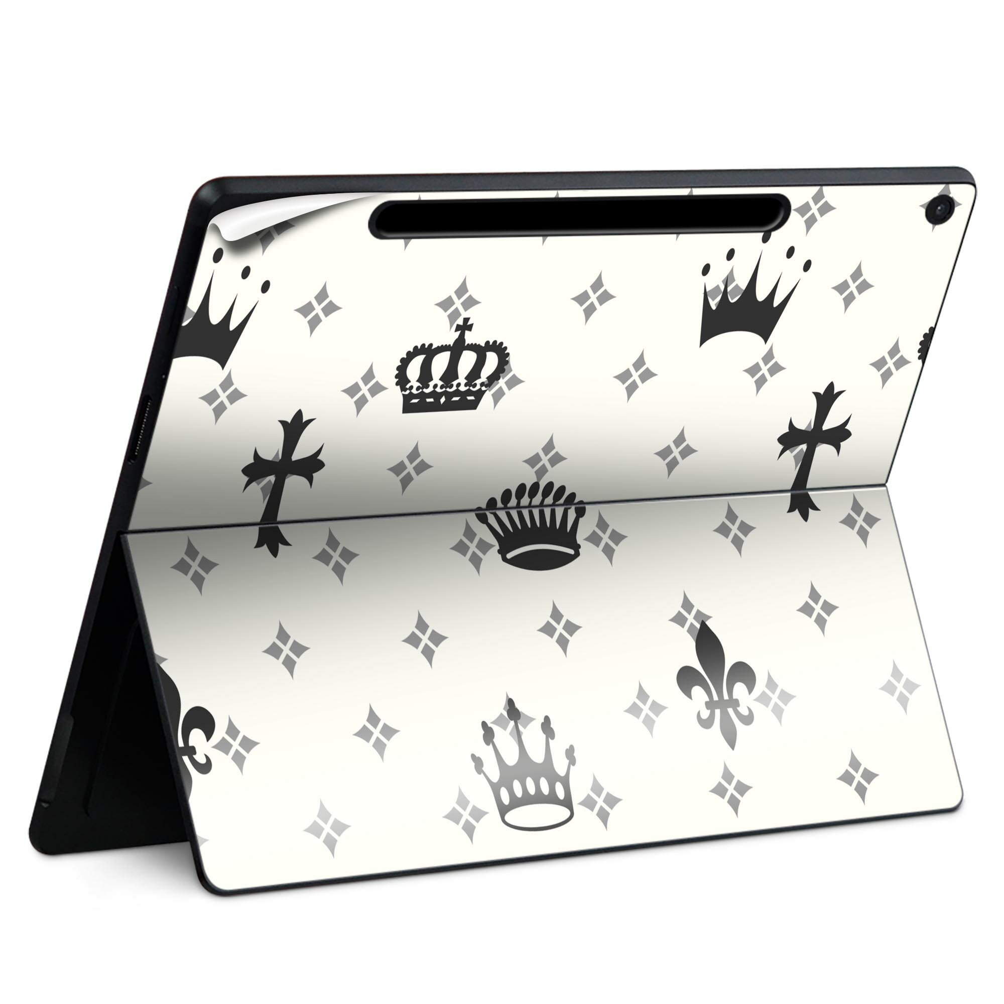 商品特徴・貼るだけでかんたん着せ替え、Surfac Pro 12インチ(2025) 共通対応デザインスキンシール・高精細プリントで写真と遜色のない仕上がり！半光沢シートでしっとりツヤのある表現力・ちょっとしたすり傷からSurface本体を保...