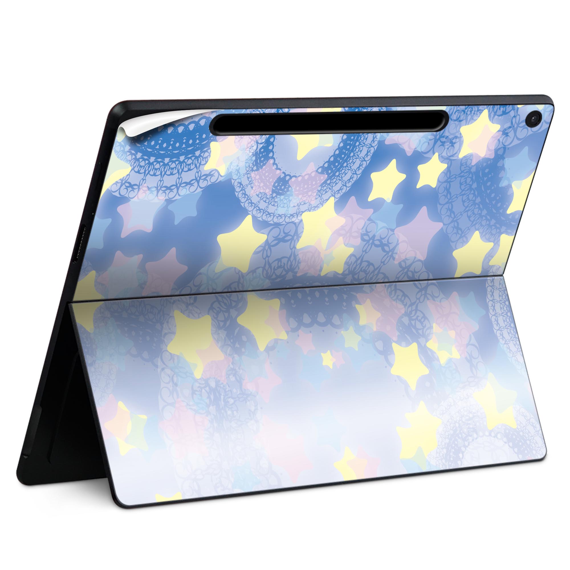 商品特徴・貼るだけでかんたん着せ替え、Surfac Pro 12インチ(2025) 共通対応デザインスキンシール・高精細プリントで写真と遜色のない仕上がり！半光沢シートでしっとりツヤのある表現力・ちょっとしたすり傷からSurface本体を保...