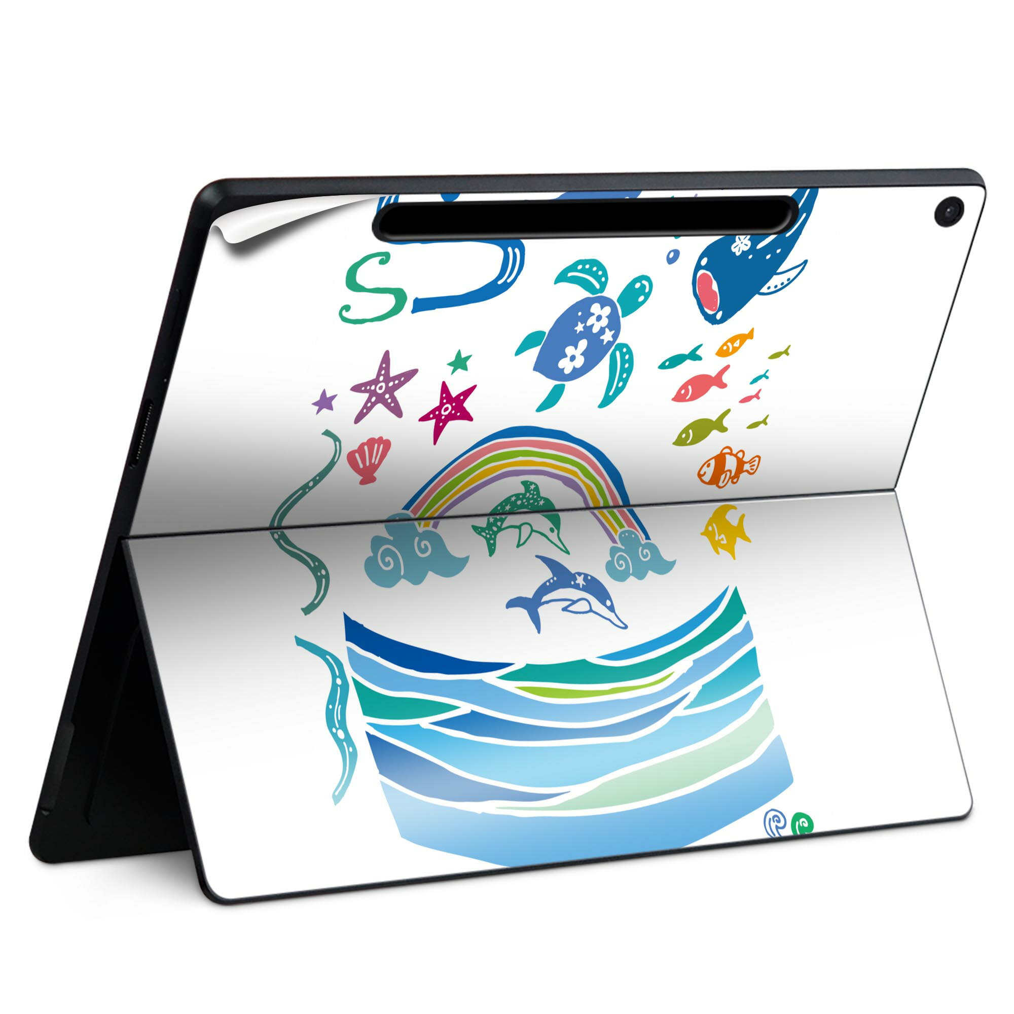 商品特徴・貼るだけでかんたん着せ替え、Surfac Pro 12インチ(2025) 共通対応デザインスキンシール・高精細プリントで写真と遜色のない仕上がり！半光沢シートでしっとりツヤのある表現力・ちょっとしたすり傷からSurface本体を保...