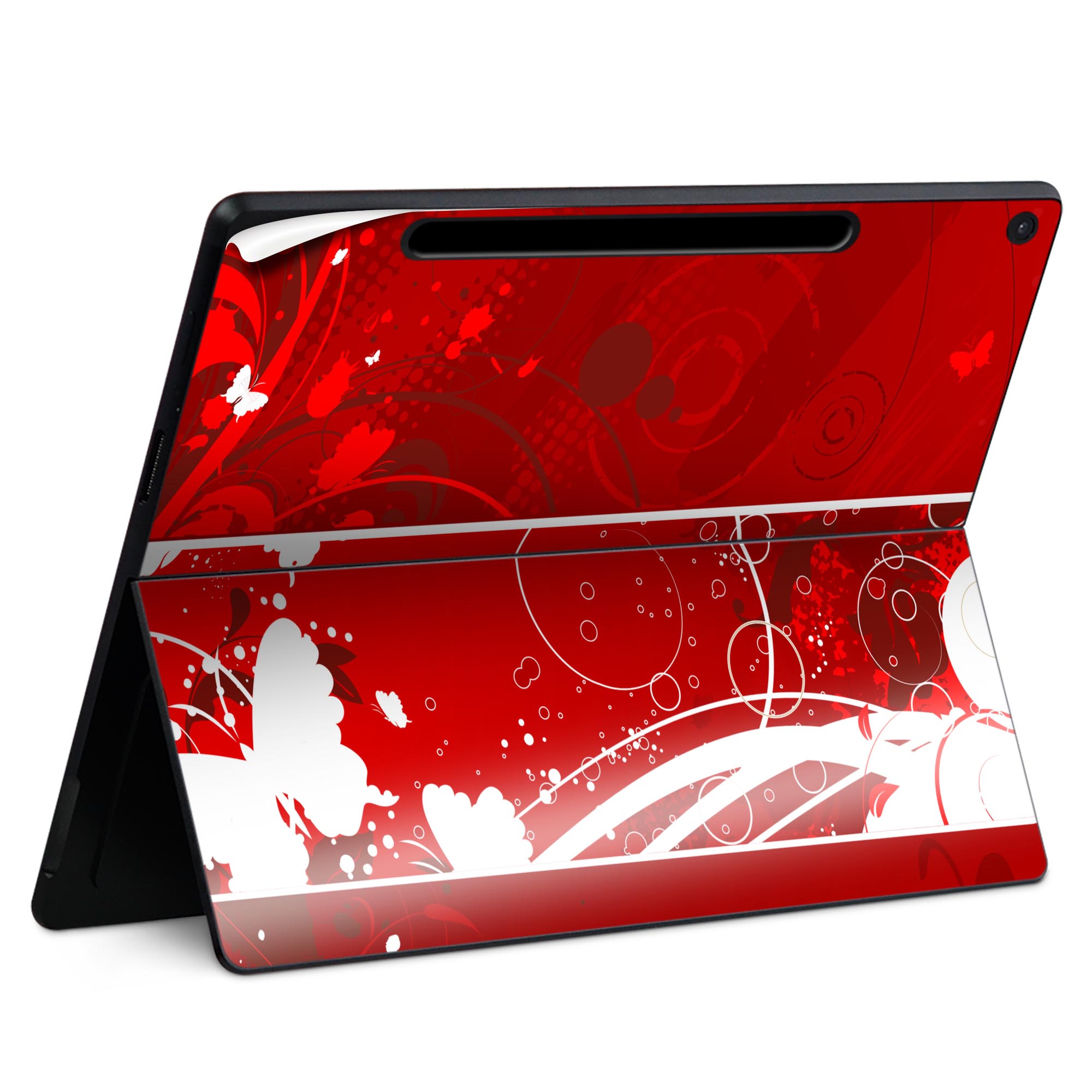 商品特徴・貼るだけでかんたん着せ替え、Surfac Pro 12インチ(2025) 共通対応デザインスキンシール・高精細プリントで写真と遜色のない仕上がり！半光沢シートでしっとりツヤのある表現力・ちょっとしたすり傷からSurface本体を保...