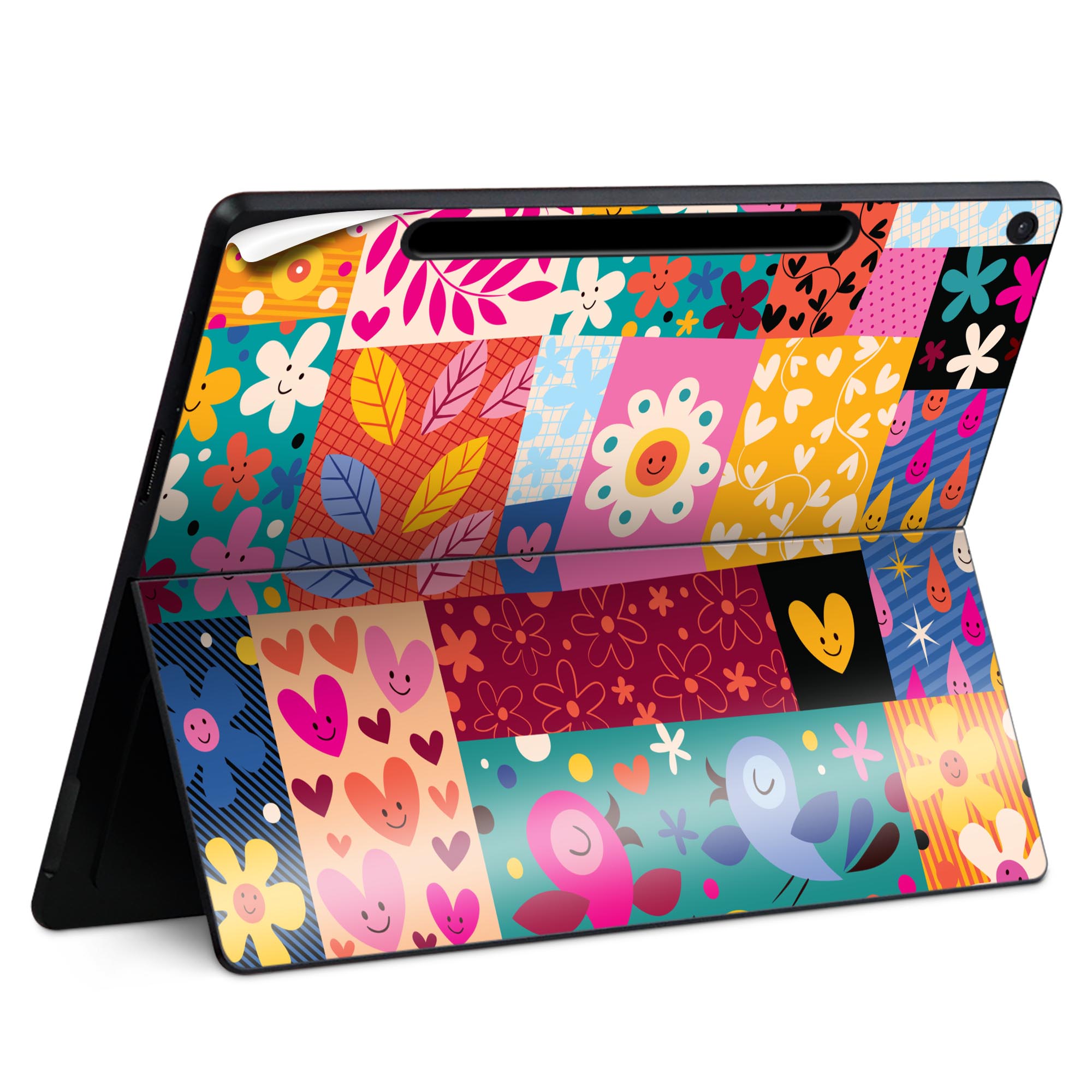 商品特徴・貼るだけでかんたん着せ替え、Surfac Pro 12インチ(2025) 共通対応デザインスキンシール・高精細プリントで写真と遜色のない仕上がり！半光沢シートでしっとりツヤのある表現力・ちょっとしたすり傷からSurface本体を保...