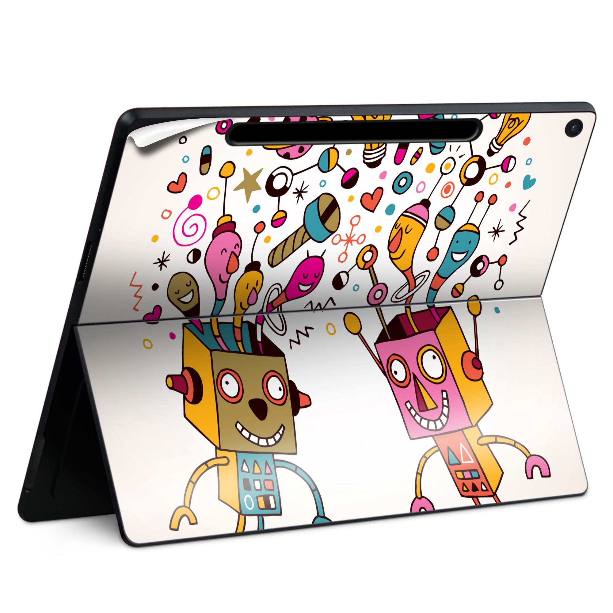 商品特徴・貼るだけでかんたん着せ替え、Surfac Pro 12インチ(2025) 共通対応デザインスキンシール・高精細プリントで写真と遜色のない仕上がり！半光沢シートでしっとりツヤのある表現力・ちょっとしたすり傷からSurface本体を保...