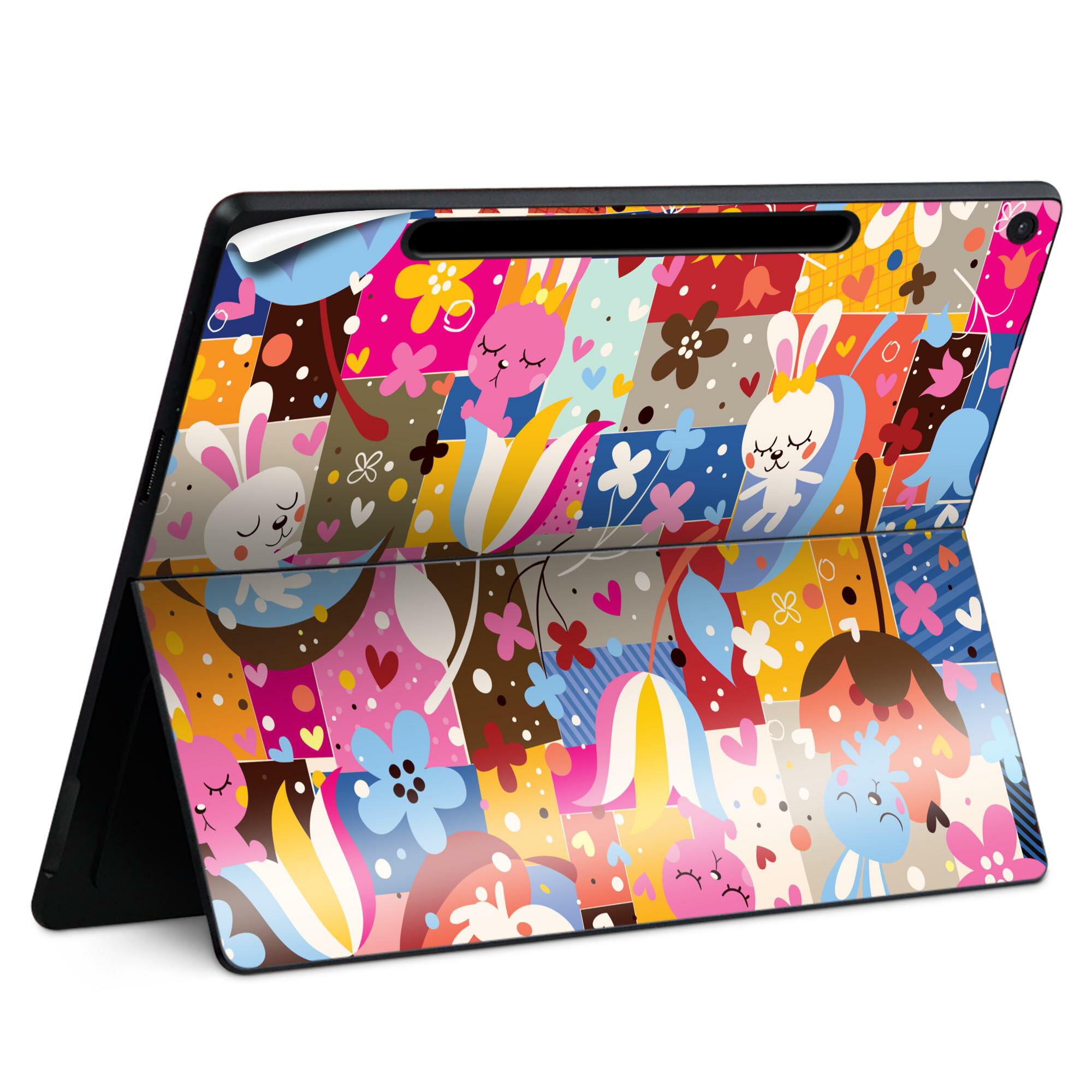 商品特徴・貼るだけでかんたん着せ替え、Surfac Pro 12インチ(2025) 共通対応デザインスキンシール・高精細プリントで写真と遜色のない仕上がり！半光沢シートでしっとりツヤのある表現力・ちょっとしたすり傷からSurface本体を保...