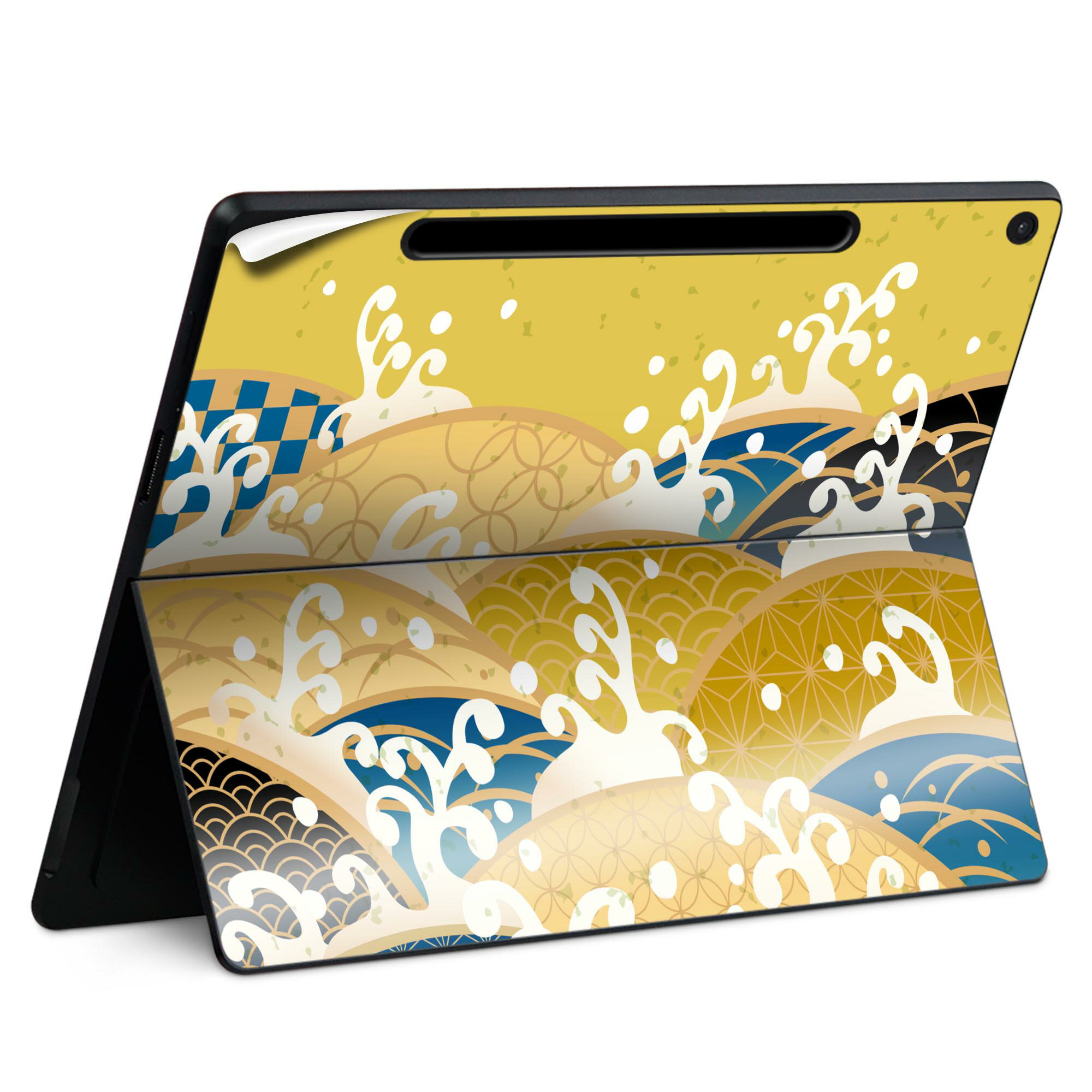 商品特徴・貼るだけでかんたん着せ替え、Surfac Pro 12インチ(2025) 共通対応デザインスキンシール・高精細プリントで写真と遜色のない仕上がり！半光沢シートでしっとりツヤのある表現力・ちょっとしたすり傷からSurface本体を保...