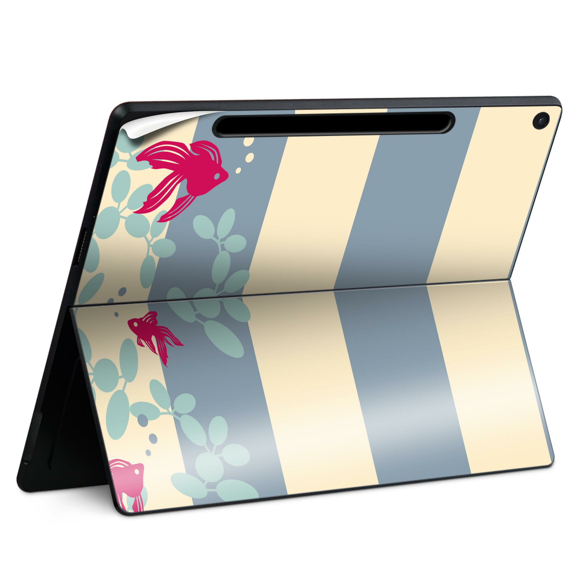 商品特徴・貼るだけでかんたん着せ替え、Surfac Pro 12インチ(2025) 共通対応デザインスキンシール・高精細プリントで写真と遜色のない仕上がり！半光沢シートでしっとりツヤのある表現力・ちょっとしたすり傷からSurface本体を保...