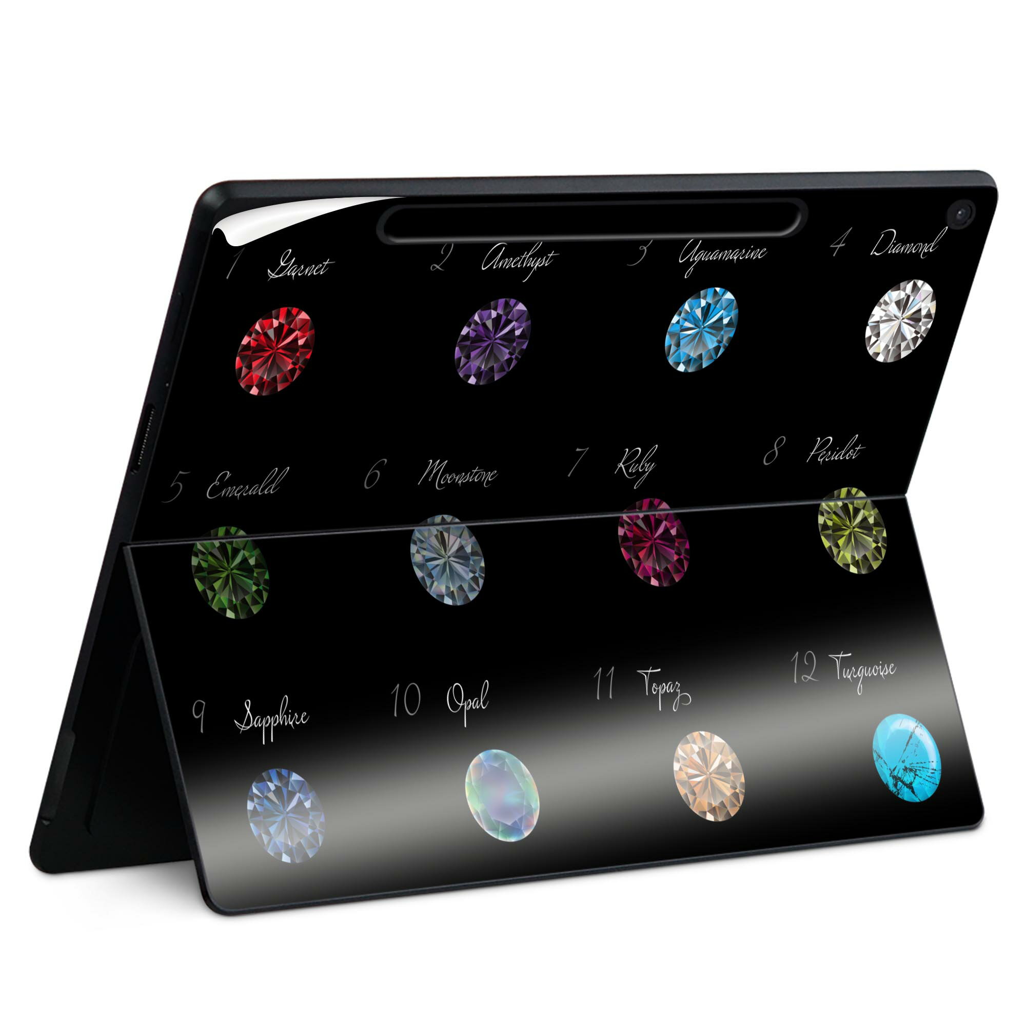 商品特徴・貼るだけでかんたん着せ替え、Surfac Pro 12インチ(2025) 共通対応デザインスキンシール・高精細プリントで写真と遜色のない仕上がり！半光沢シートでしっとりツヤのある表現力・ちょっとしたすり傷からSurface本体を保...