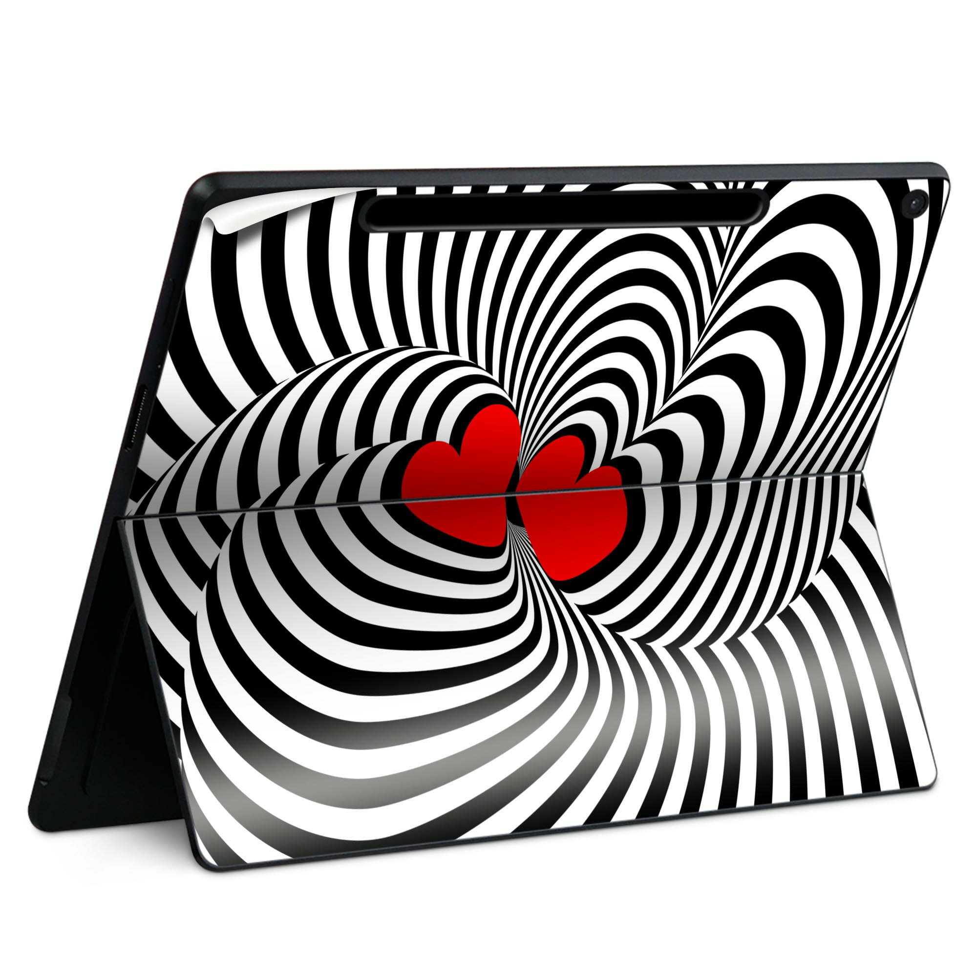 商品特徴・貼るだけでかんたん着せ替え、Surfac Pro 12インチ(2025) 共通対応デザインスキンシール・高精細プリントで写真と遜色のない仕上がり！半光沢シートでしっとりツヤのある表現力・ちょっとしたすり傷からSurface本体を保...