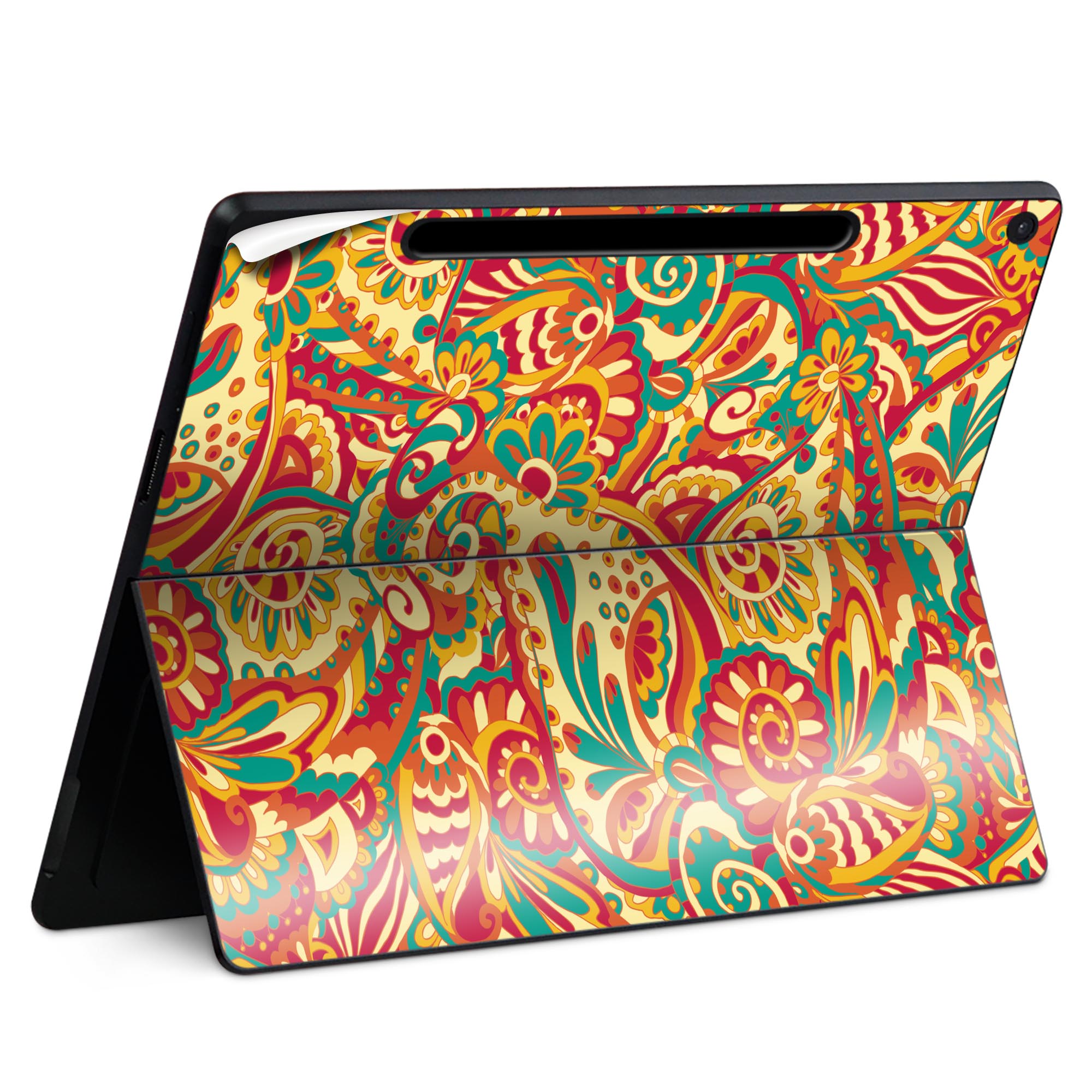 商品特徴・貼るだけでかんたん着せ替え、Surfac Pro 12インチ(2025) 共通対応デザインスキンシール・高精細プリントで写真と遜色のない仕上がり！半光沢シートでしっとりツヤのある表現力・ちょっとしたすり傷からSurface本体を保...