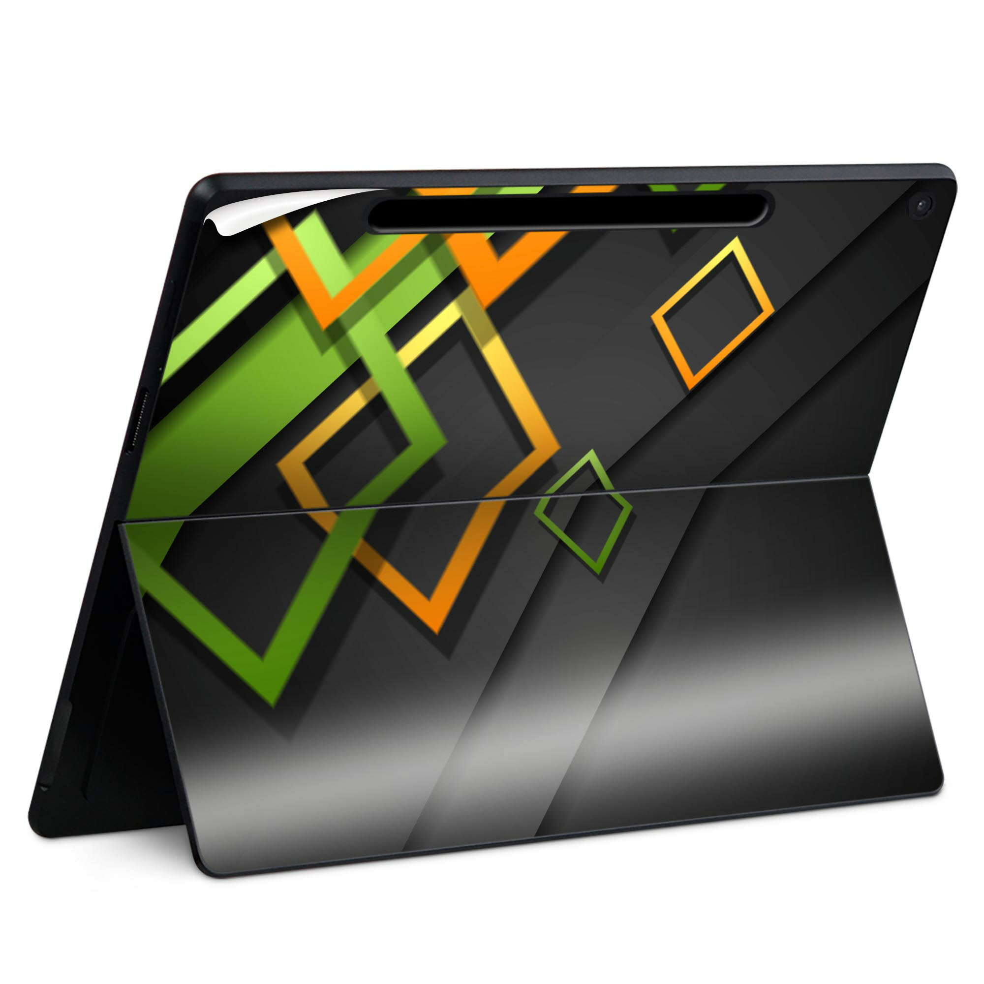 商品特徴・貼るだけでかんたん着せ替え、Surfac Pro 12インチ(2025) 共通対応デザインスキンシール・高精細プリントで写真と遜色のない仕上がり！半光沢シートでしっとりツヤのある表現力・ちょっとしたすり傷からSurface本体を保...