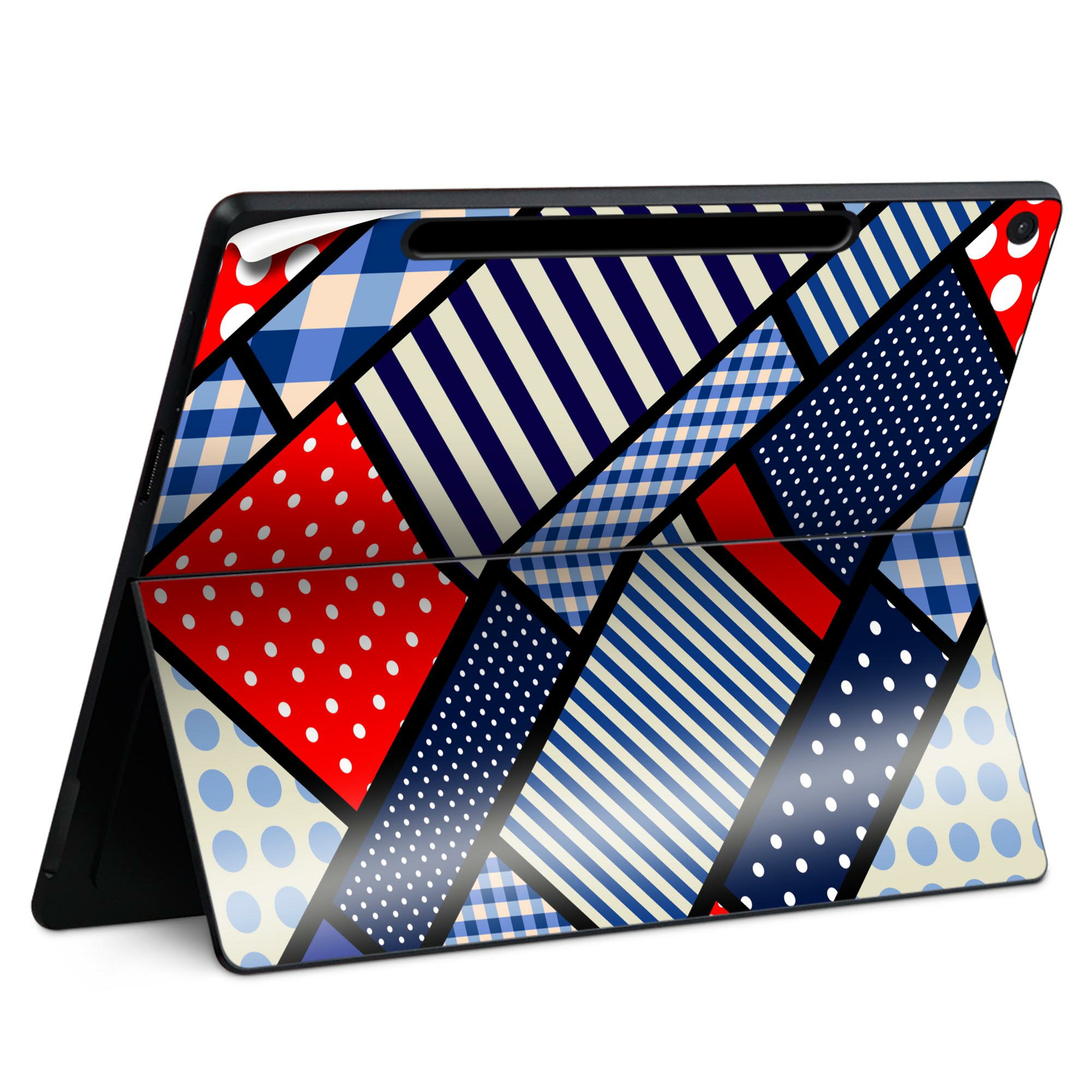 商品特徴・貼るだけでかんたん着せ替え、Surfac Pro 12インチ(2025) 共通対応デザインスキンシール・高精細プリントで写真と遜色のない仕上がり！半光沢シートでしっとりツヤのある表現力・ちょっとしたすり傷からSurface本体を保...