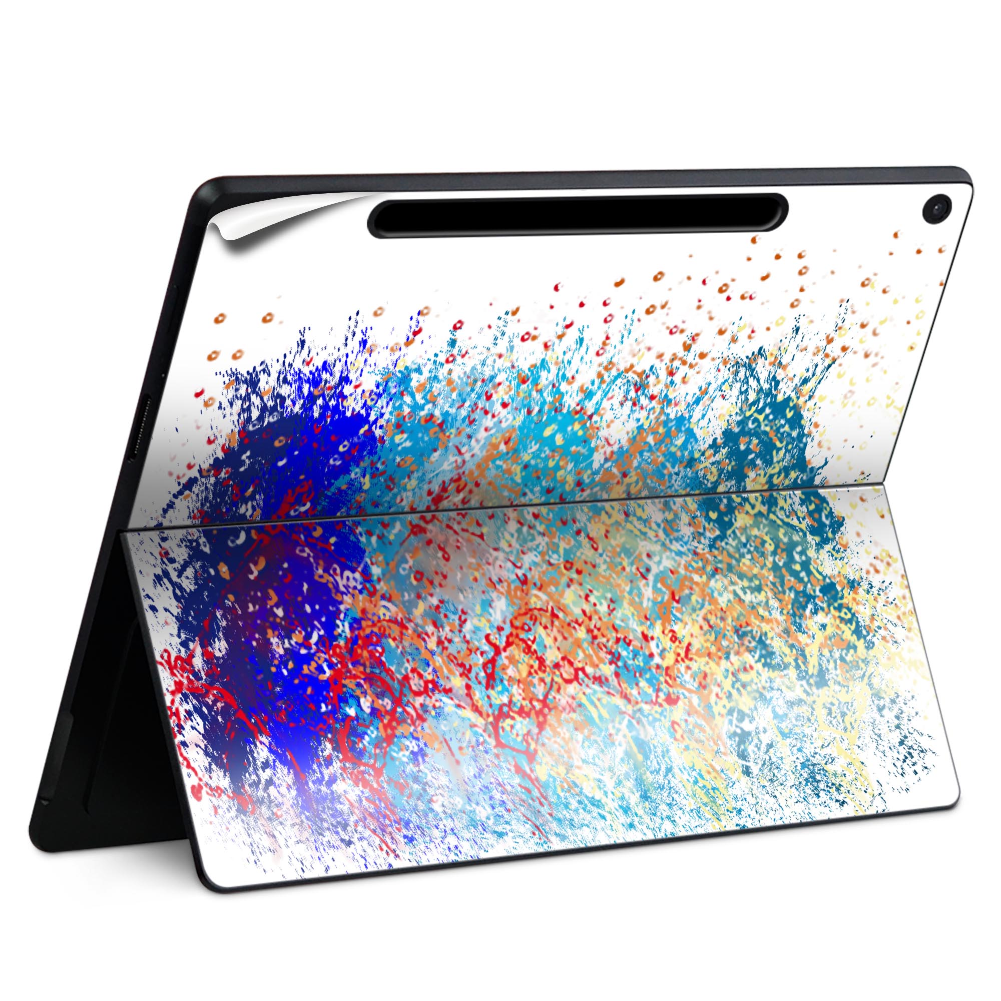 商品特徴・貼るだけでかんたん着せ替え、Surfac Pro 12インチ(2025) 共通対応デザインスキンシール・高精細プリントで写真と遜色のない仕上がり！半光沢シートでしっとりツヤのある表現力・ちょっとしたすり傷からSurface本体を保...