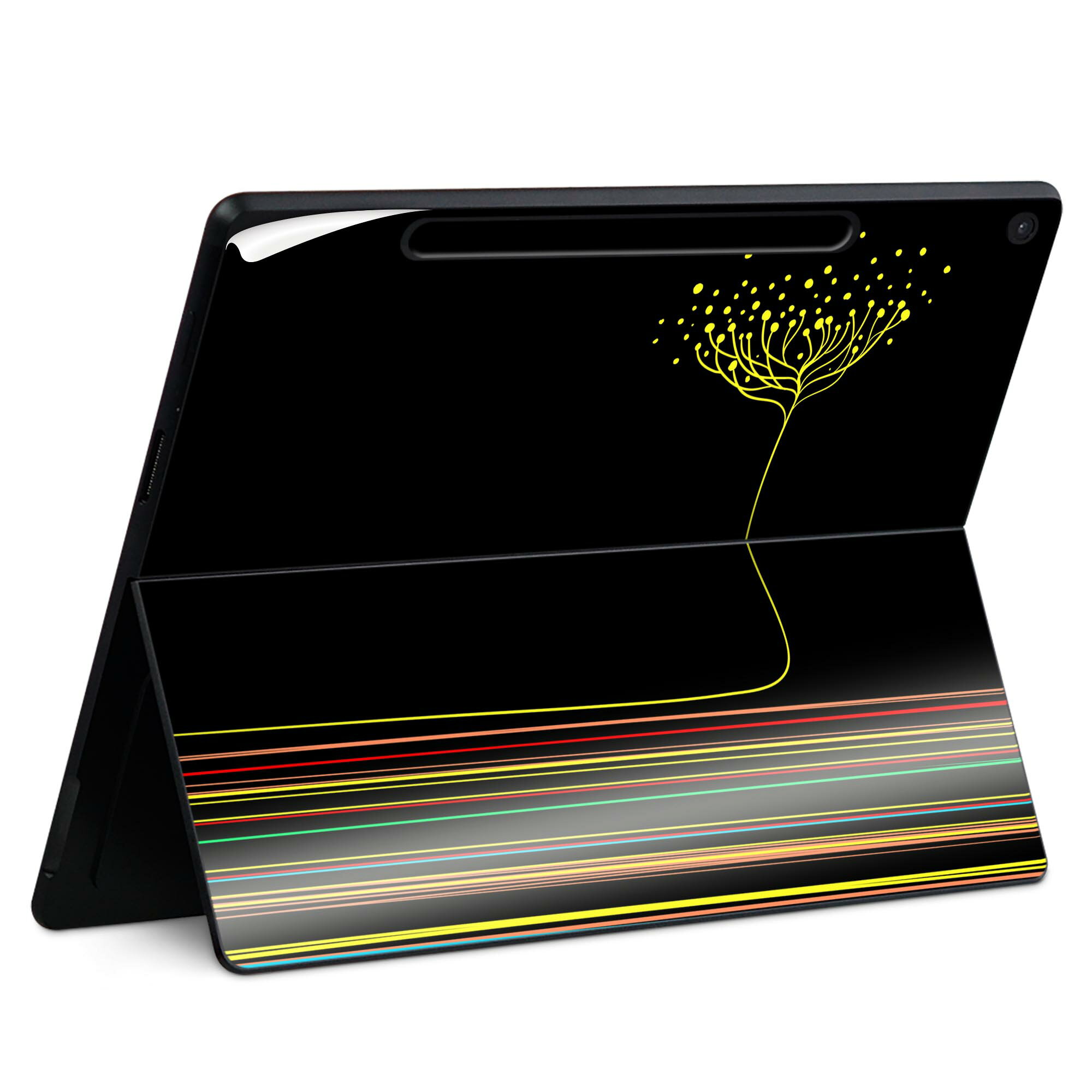 商品特徴・貼るだけでかんたん着せ替え、Surfac Pro 12インチ(2025) 共通対応デザインスキンシール・高精細プリントで写真と遜色のない仕上がり！半光沢シートでしっとりツヤのある表現力・ちょっとしたすり傷からSurface本体を保...