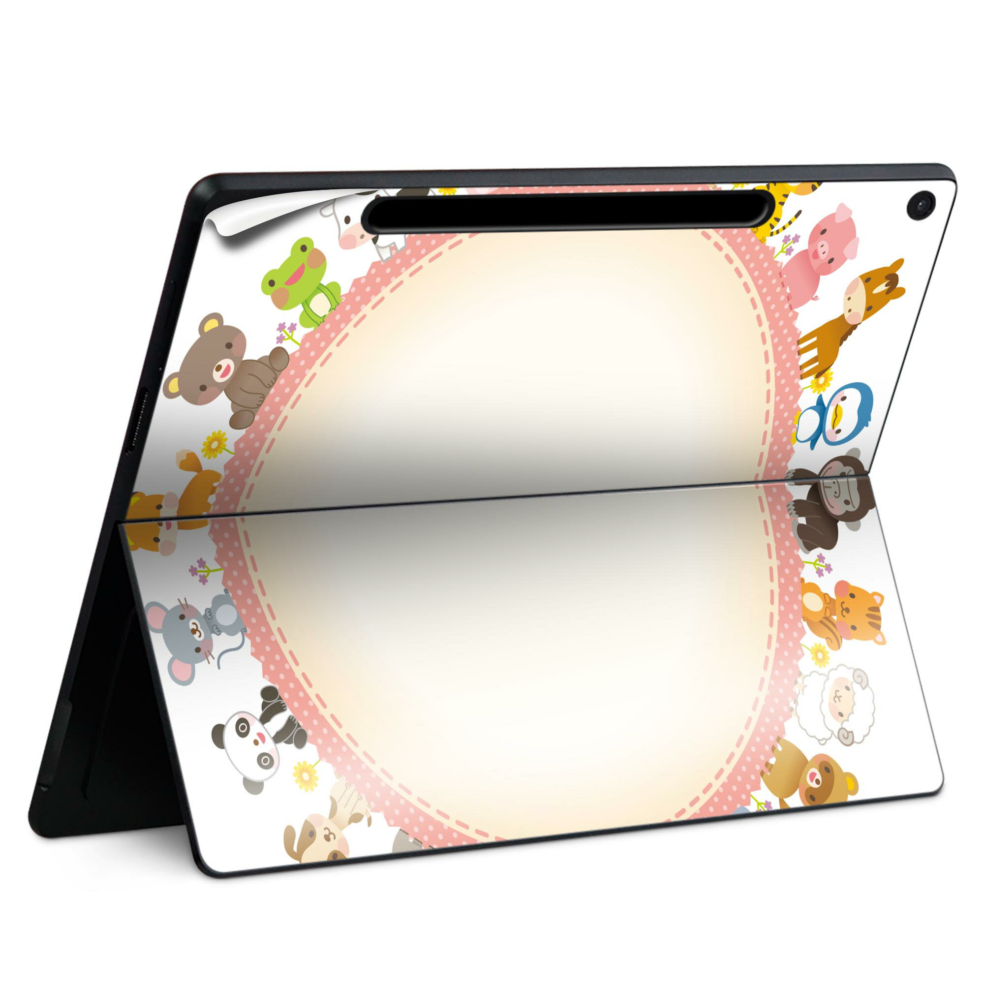 商品特徴・貼るだけでかんたん着せ替え、Surfac Pro 12インチ(2025) 共通対応デザインスキンシール・高精細プリントで写真と遜色のない仕上がり！半光沢シートでしっとりツヤのある表現力・ちょっとしたすり傷からSurface本体を保...