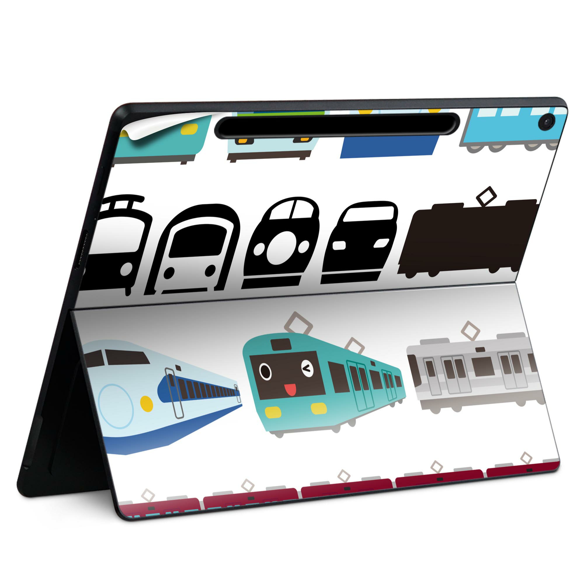 商品特徴・貼るだけでかんたん着せ替え、Surfac Pro 12インチ(2025) 共通対応デザインスキンシール・高精細プリントで写真と遜色のない仕上がり！半光沢シートでしっとりツヤのある表現力・ちょっとしたすり傷からSurface本体を保...