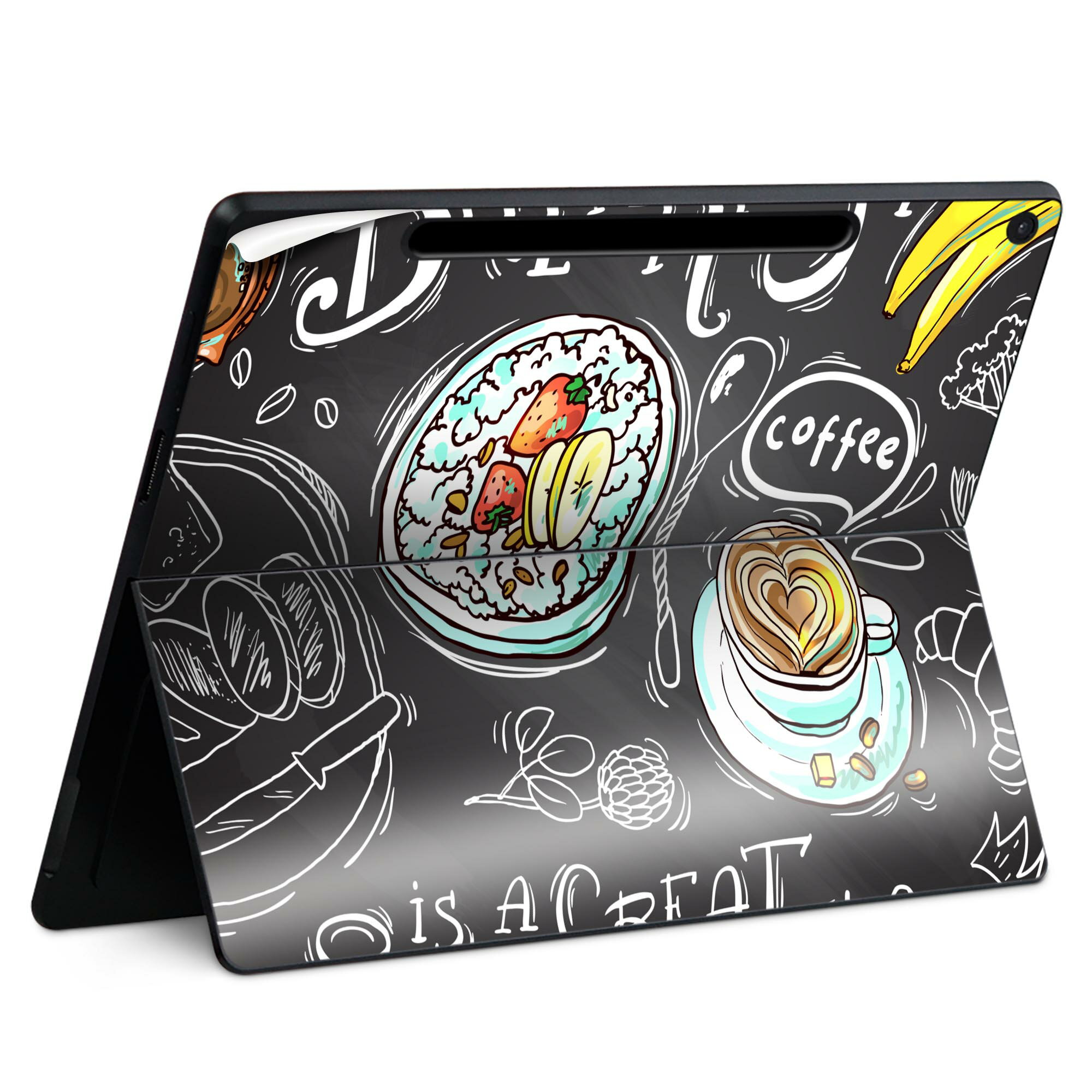 商品特徴・貼るだけでかんたん着せ替え、Surfac Pro 12インチ(2025) 共通対応デザインスキンシール・高精細プリントで写真と遜色のない仕上がり！半光沢シートでしっとりツヤのある表現力・ちょっとしたすり傷からSurface本体を保...