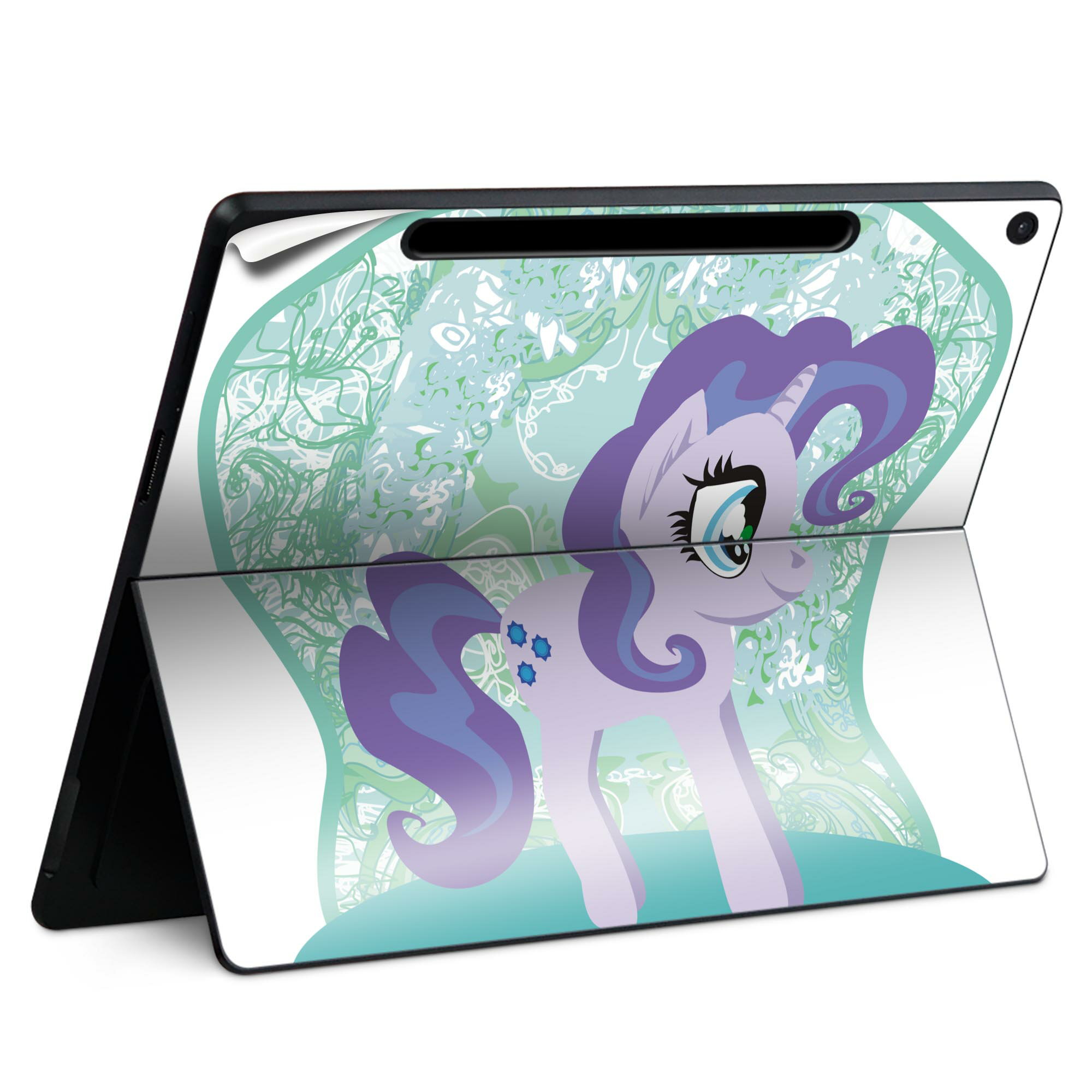 商品特徴・貼るだけでかんたん着せ替え、Surfac Pro 12インチ(2025) 共通対応デザインスキンシール・高精細プリントで写真と遜色のない仕上がり！半光沢シートでしっとりツヤのある表現力・ちょっとしたすり傷からSurface本体を保...