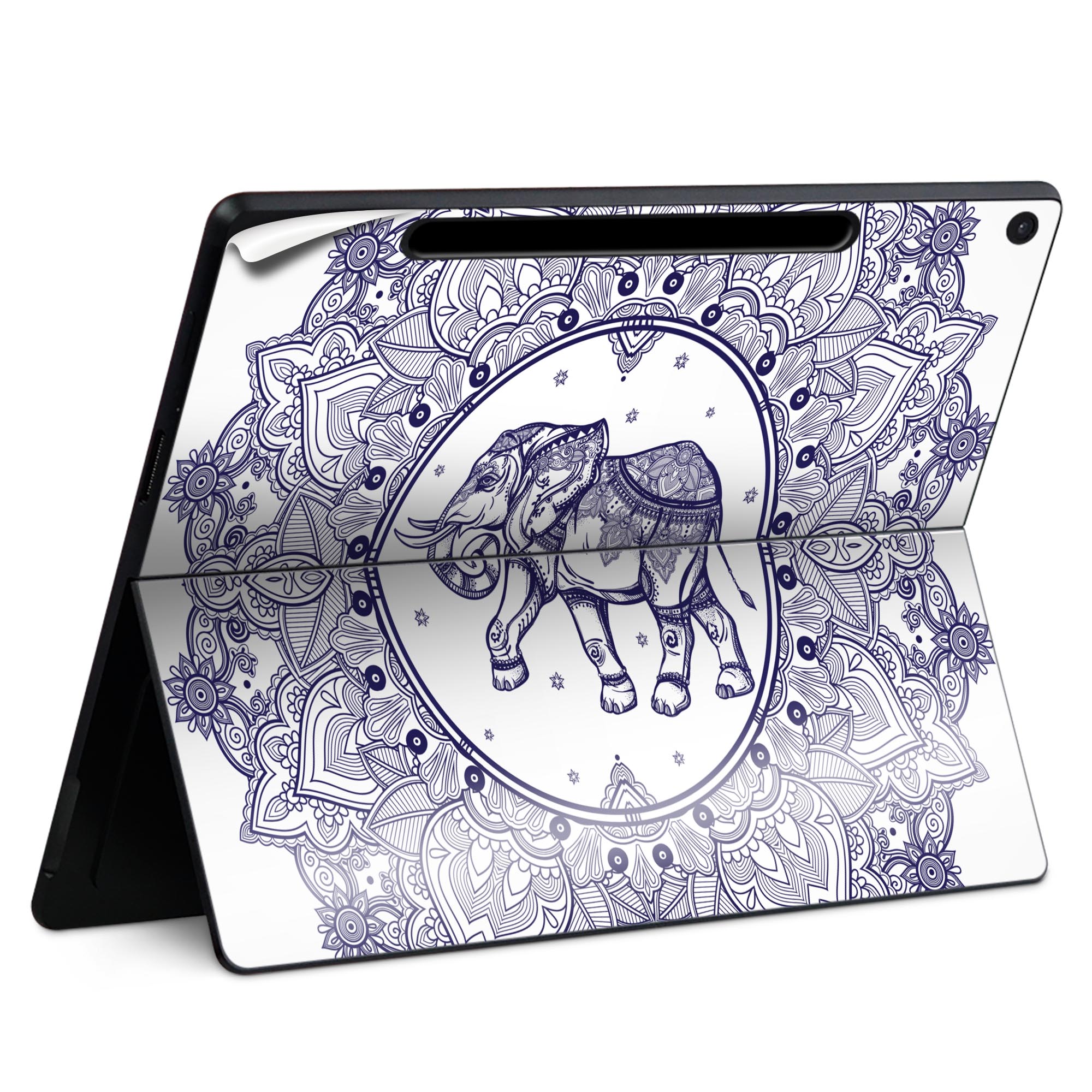 商品特徴・貼るだけでかんたん着せ替え、Surfac Pro 12インチ(2025) 共通対応デザインスキンシール・高精細プリントで写真と遜色のない仕上がり！半光沢シートでしっとりツヤのある表現力・ちょっとしたすり傷からSurface本体を保...