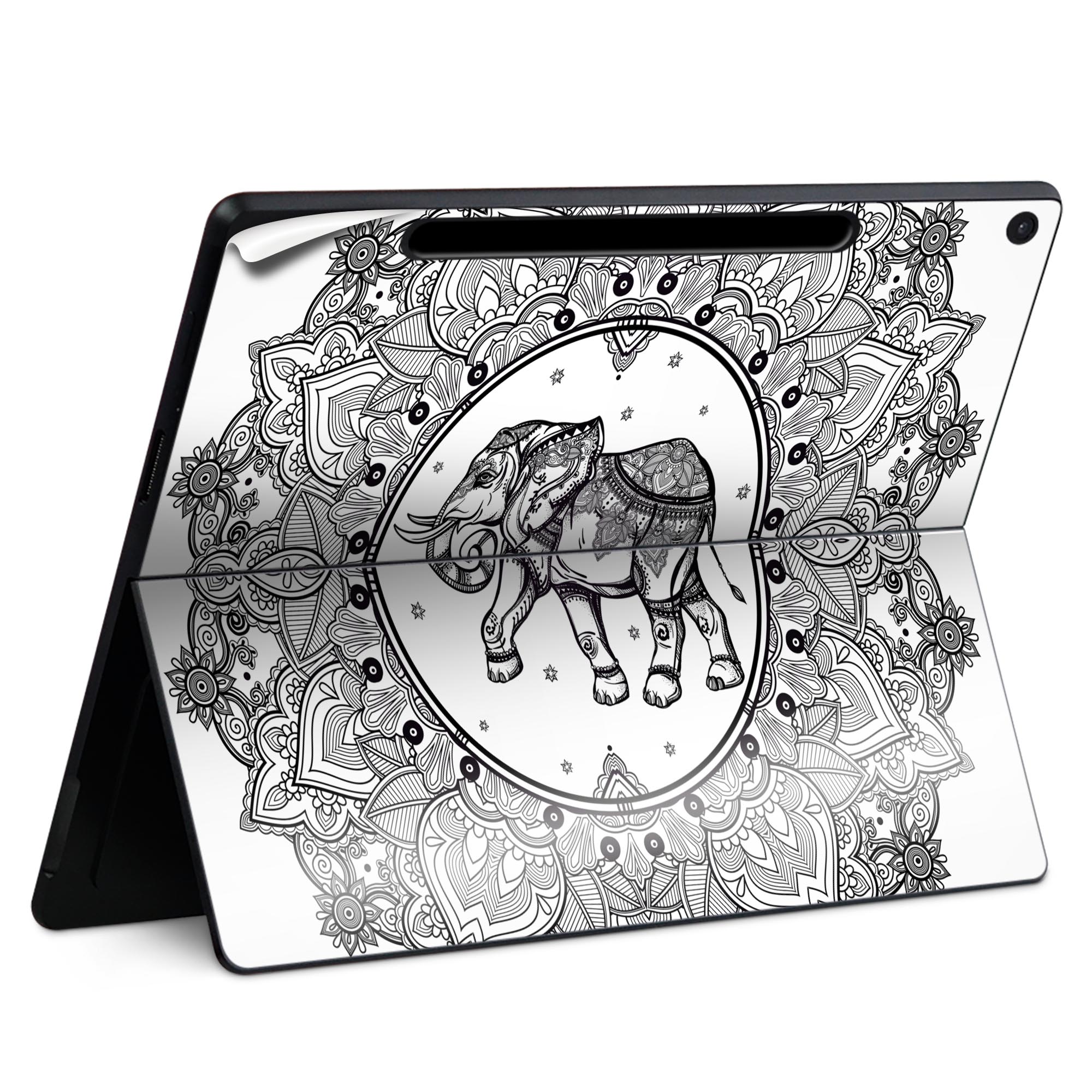 商品特徴・貼るだけでかんたん着せ替え、Surfac Pro 12インチ(2025) 共通対応デザインスキンシール・高精細プリントで写真と遜色のない仕上がり！半光沢シートでしっとりツヤのある表現力・ちょっとしたすり傷からSurface本体を保...