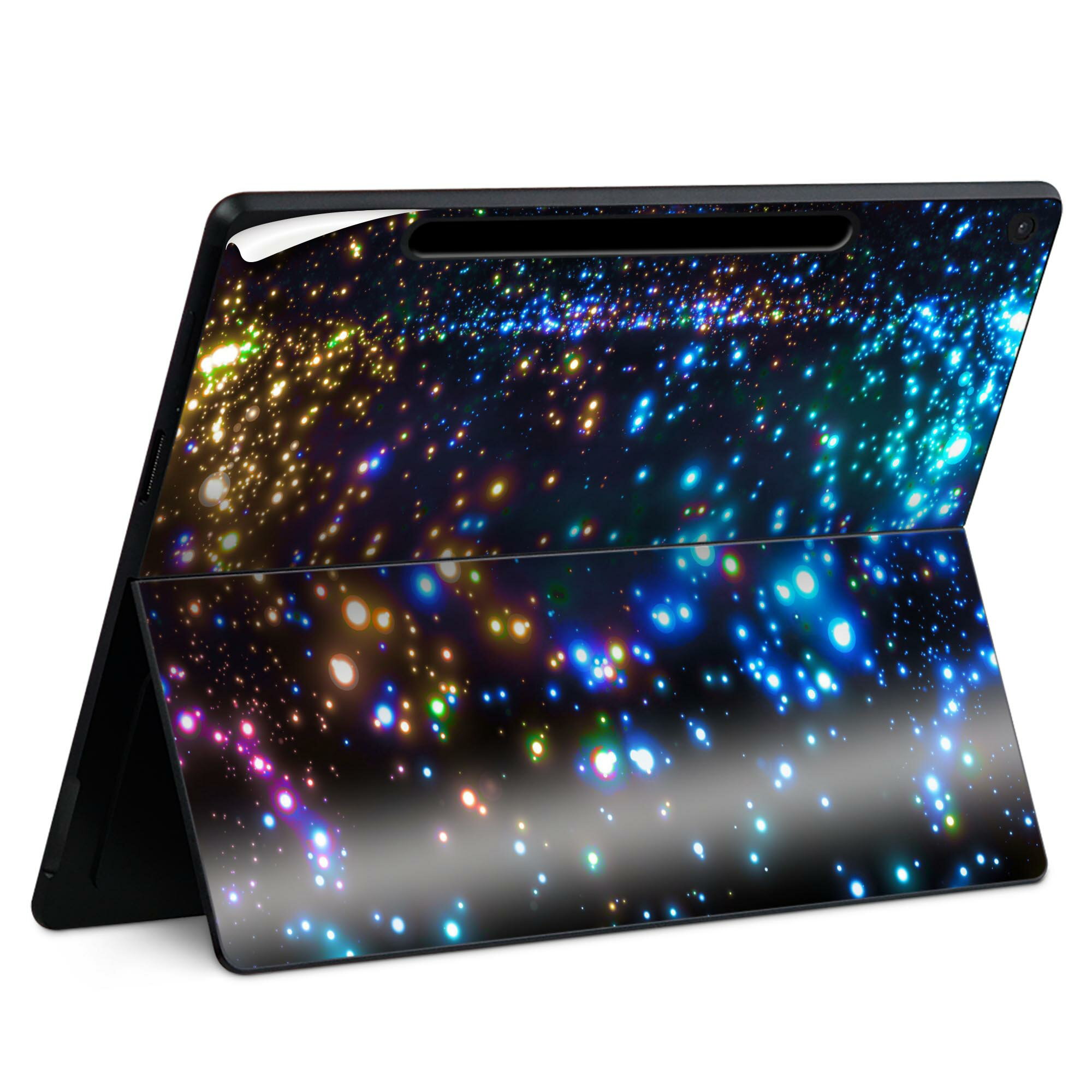 商品特徴・貼るだけでかんたん着せ替え、Surfac Pro 12インチ(2025) 共通対応デザインスキンシール・高精細プリントで写真と遜色のない仕上がり！半光沢シートでしっとりツヤのある表現力・ちょっとしたすり傷からSurface本体を保...