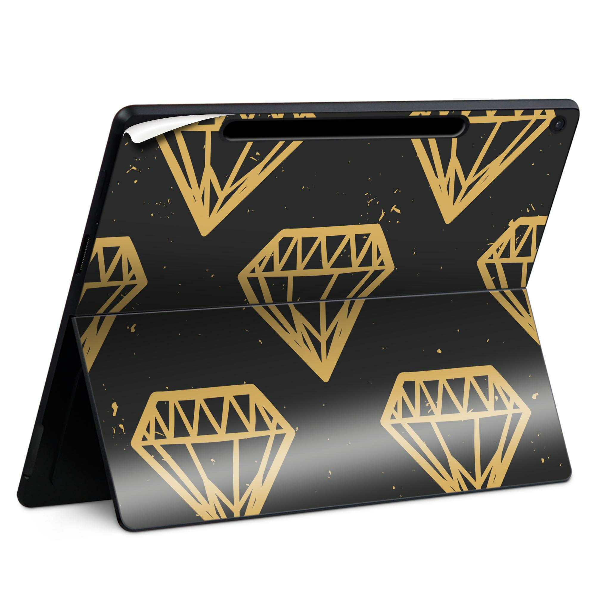 商品特徴・貼るだけでかんたん着せ替え、Surfac Pro 12インチ(2025) 共通対応デザインスキンシール・高精細プリントで写真と遜色のない仕上がり！半光沢シートでしっとりツヤのある表現力・ちょっとしたすり傷からSurface本体を保...